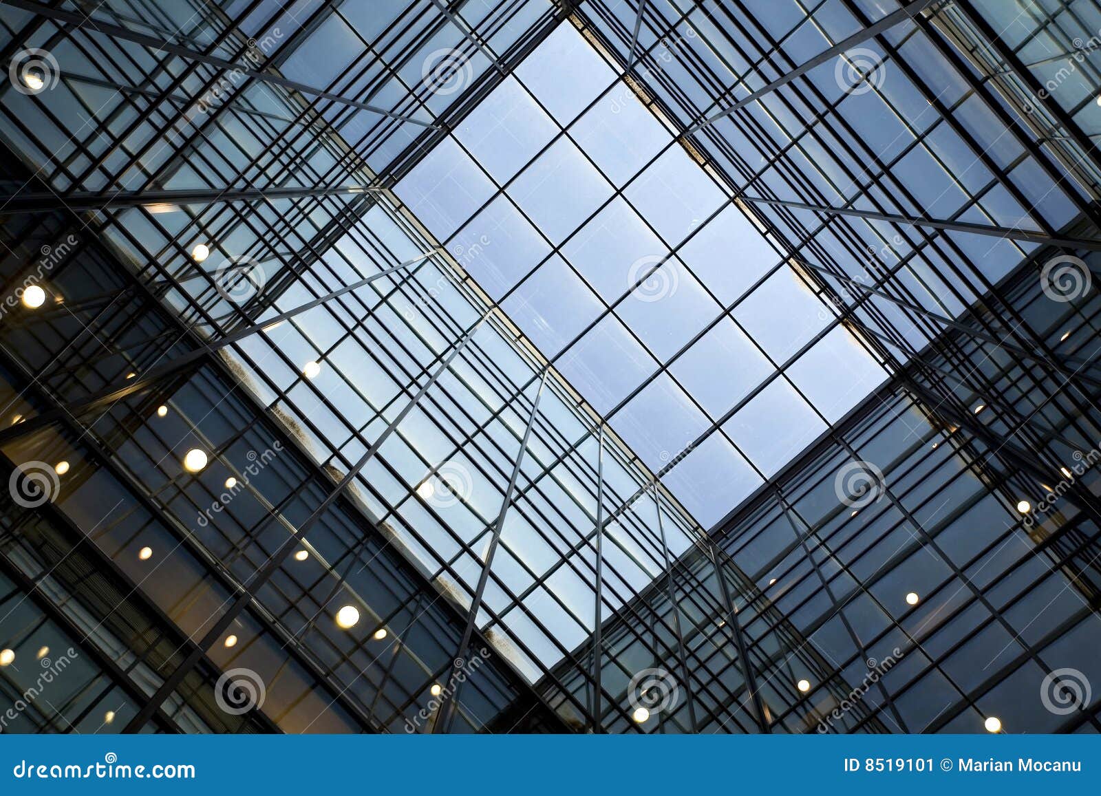 Glass roof stock image. Image of construction, glass, window - 8519101