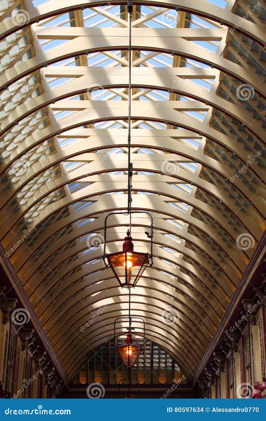 Glass roof of a gallery stock photo. Image of detail - 80597634