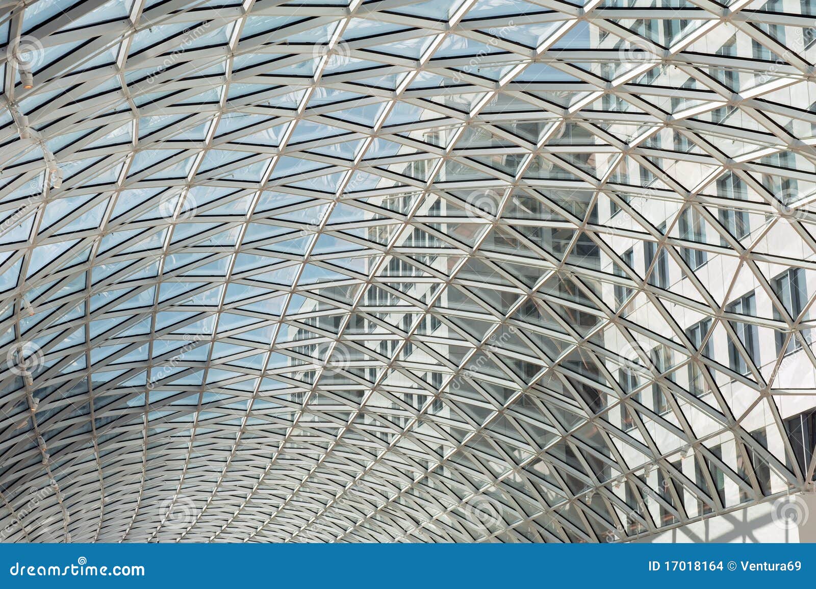 Glass Roof of Modern Building Stock Photo - Image of roof, city: 17018164