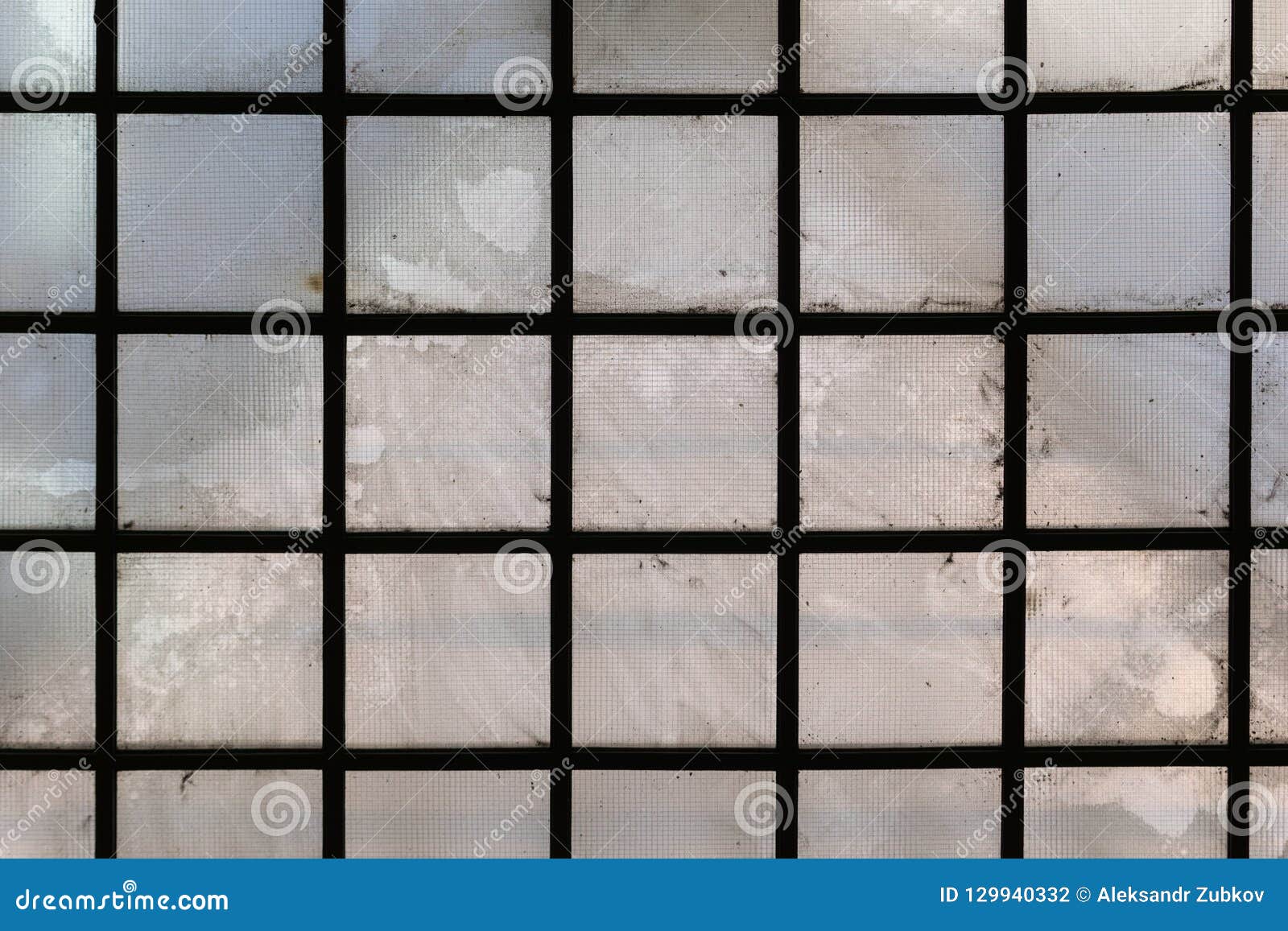 Glass Roof of the Old Building Stock Photo - Image of ceiling ...