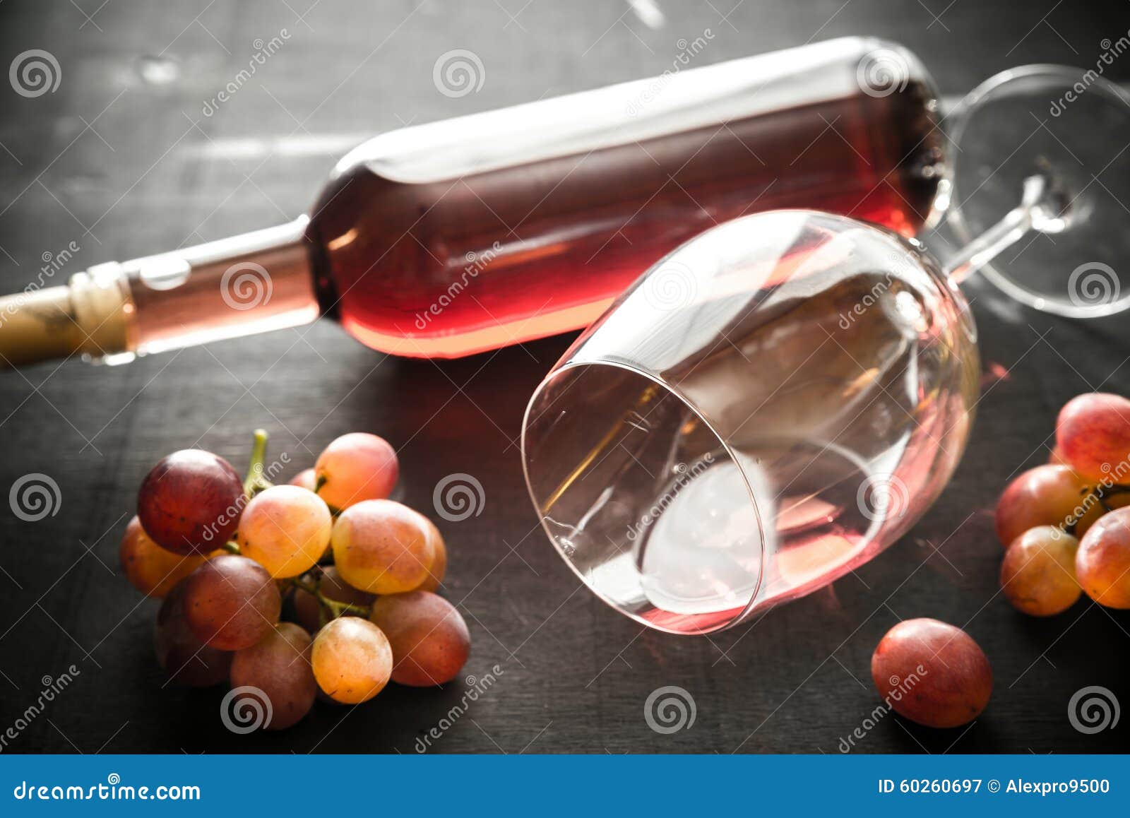 Glass Of Rose Wine Stock Image Image Of French Fresh 60260697