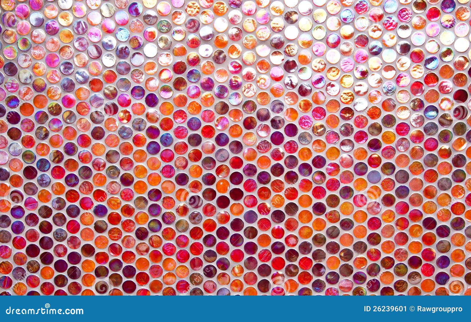 Glass Round Glossy Mosaic Pattern Stock Image - Image of style, element ...