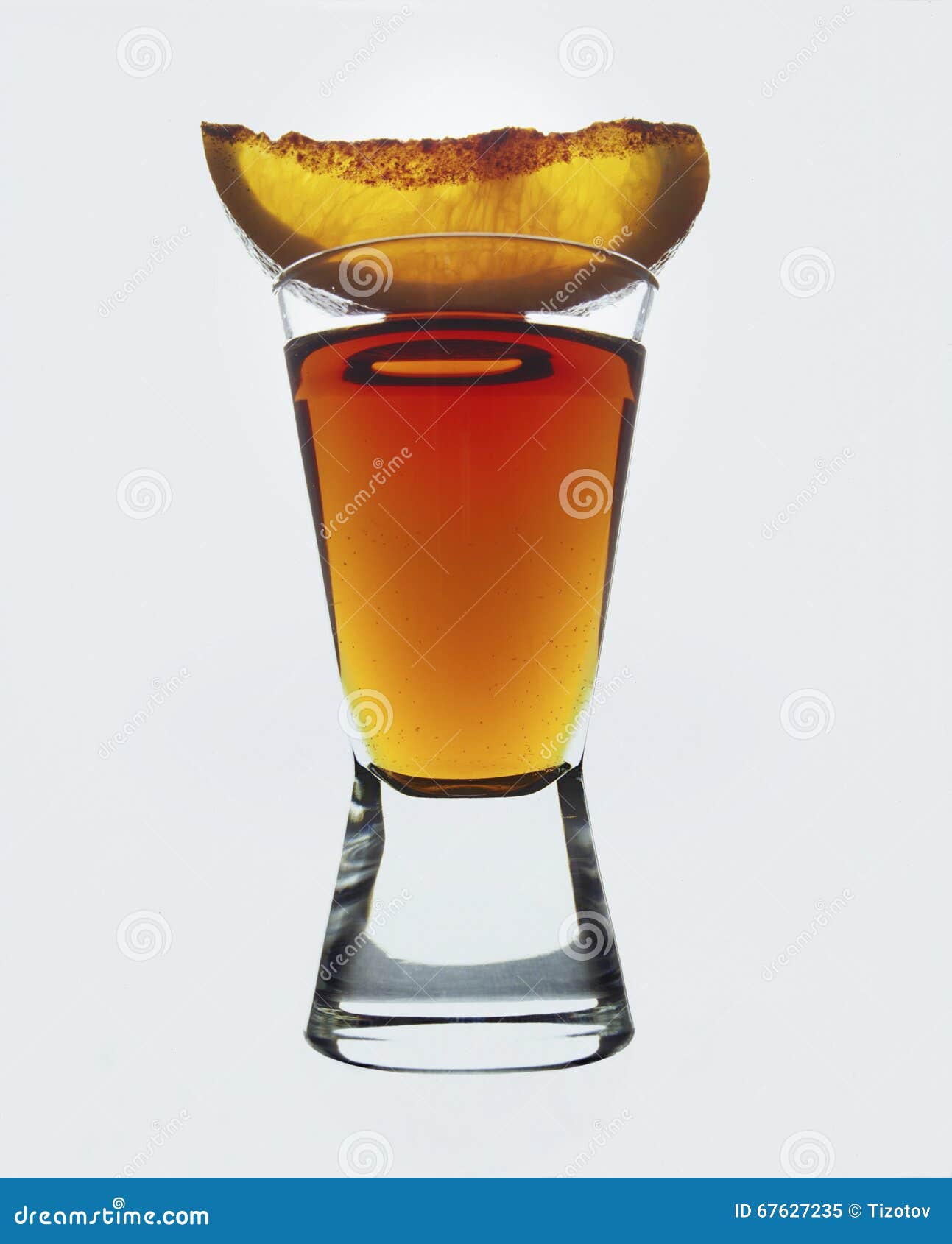 A glass of rum. stock image. Image of stoparik, cinnamon - 67627235