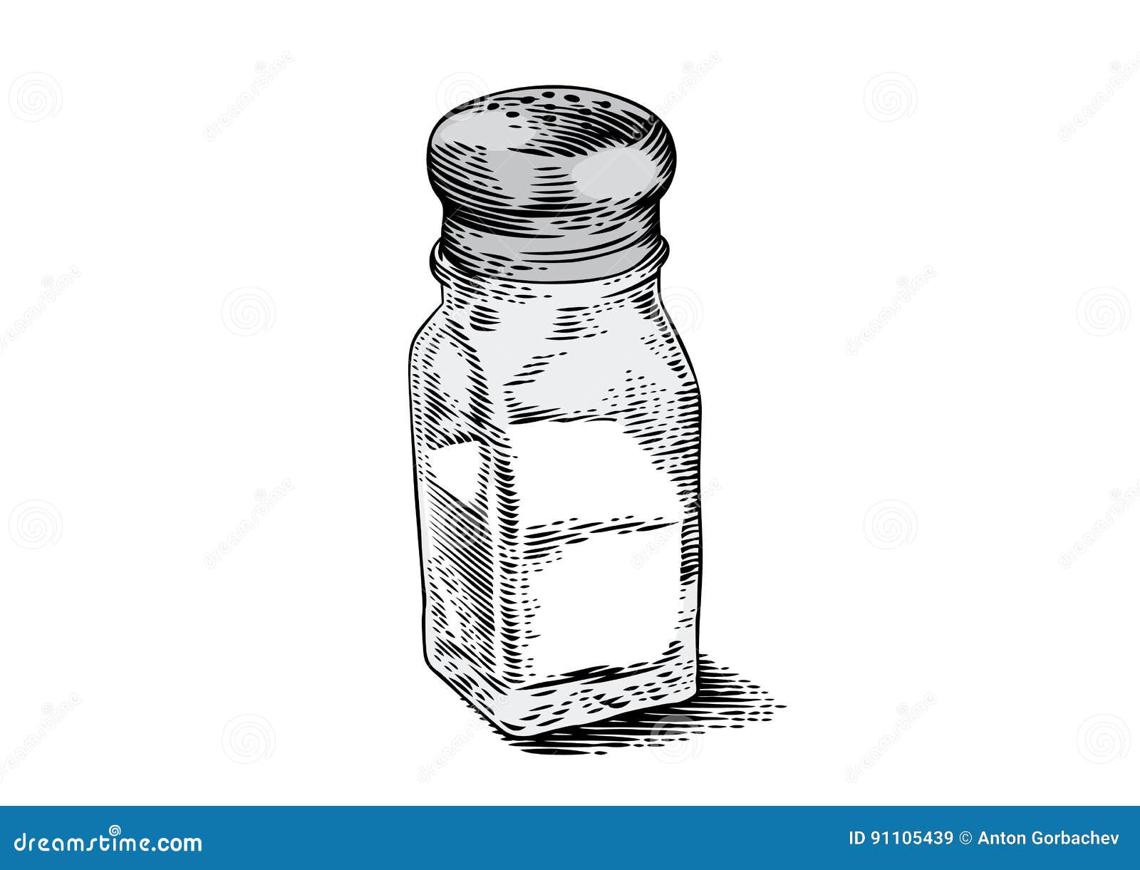 Salt Shaker Drawing