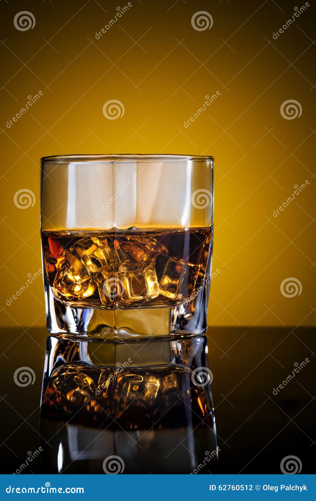 Glass of Scotch Whiskey and Ice Stock Photo - Image of celebration ...