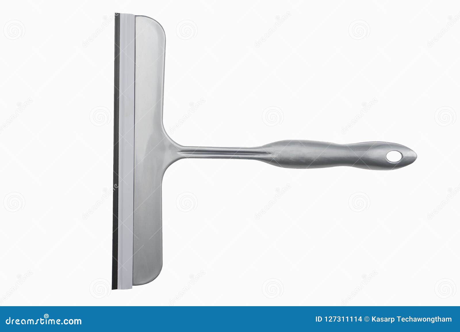 Glass Scrape Tool or Squeegee for Shower, Window and Car Glass Stock ...