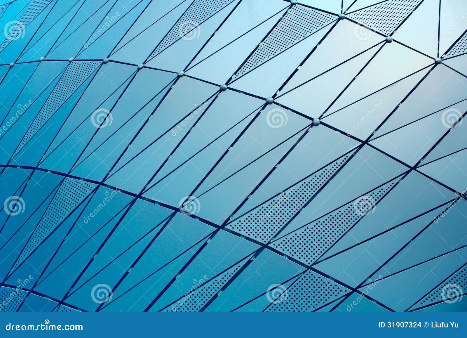 Glass screen wall stock photo. Image of holland, groningen - 31907324
