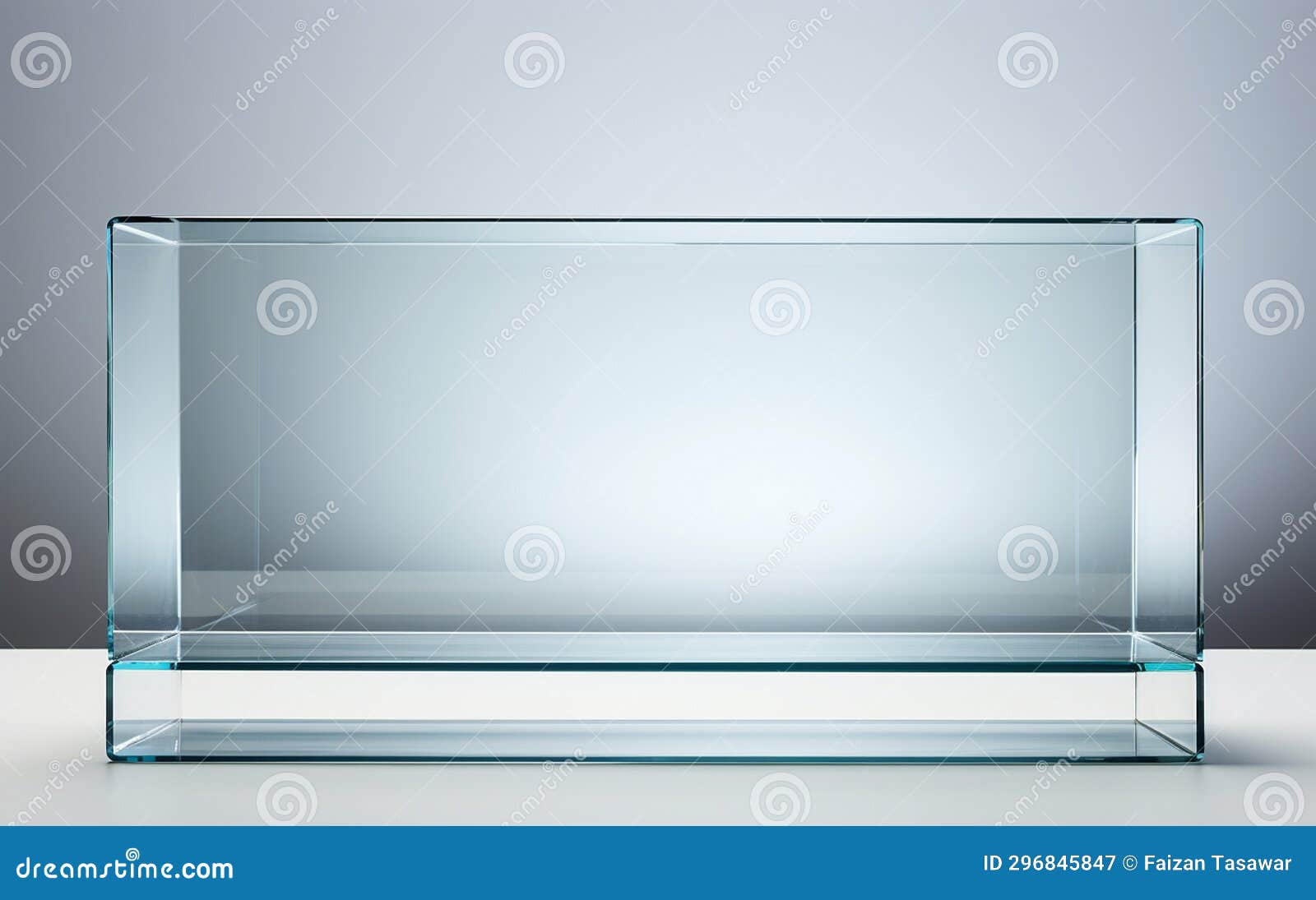 A Glass Screens on the White Background -Generative Ai Stock ...