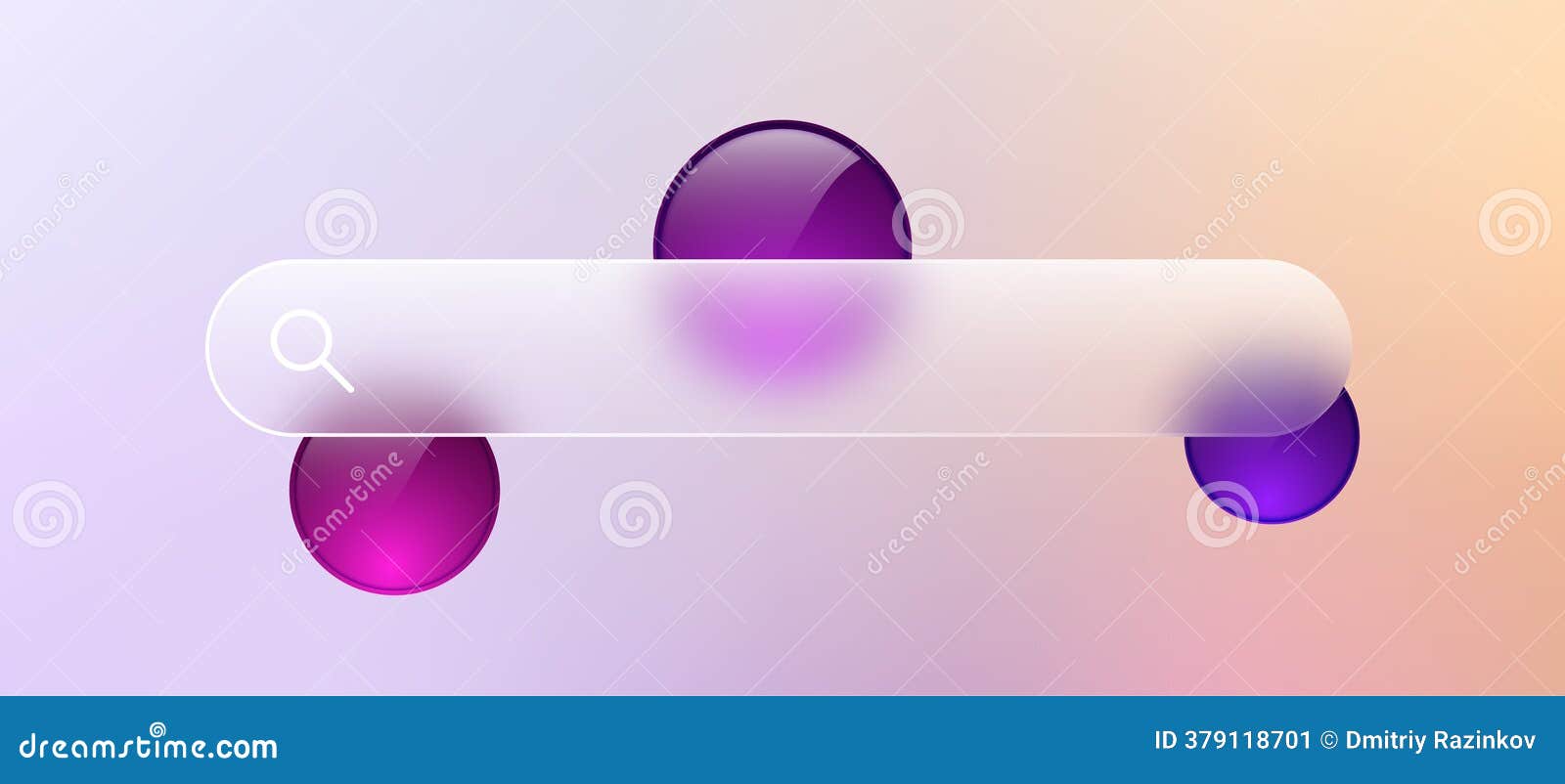 UI Button. Website Rectangular Modern Action Interface Elements. App Click Download And ...