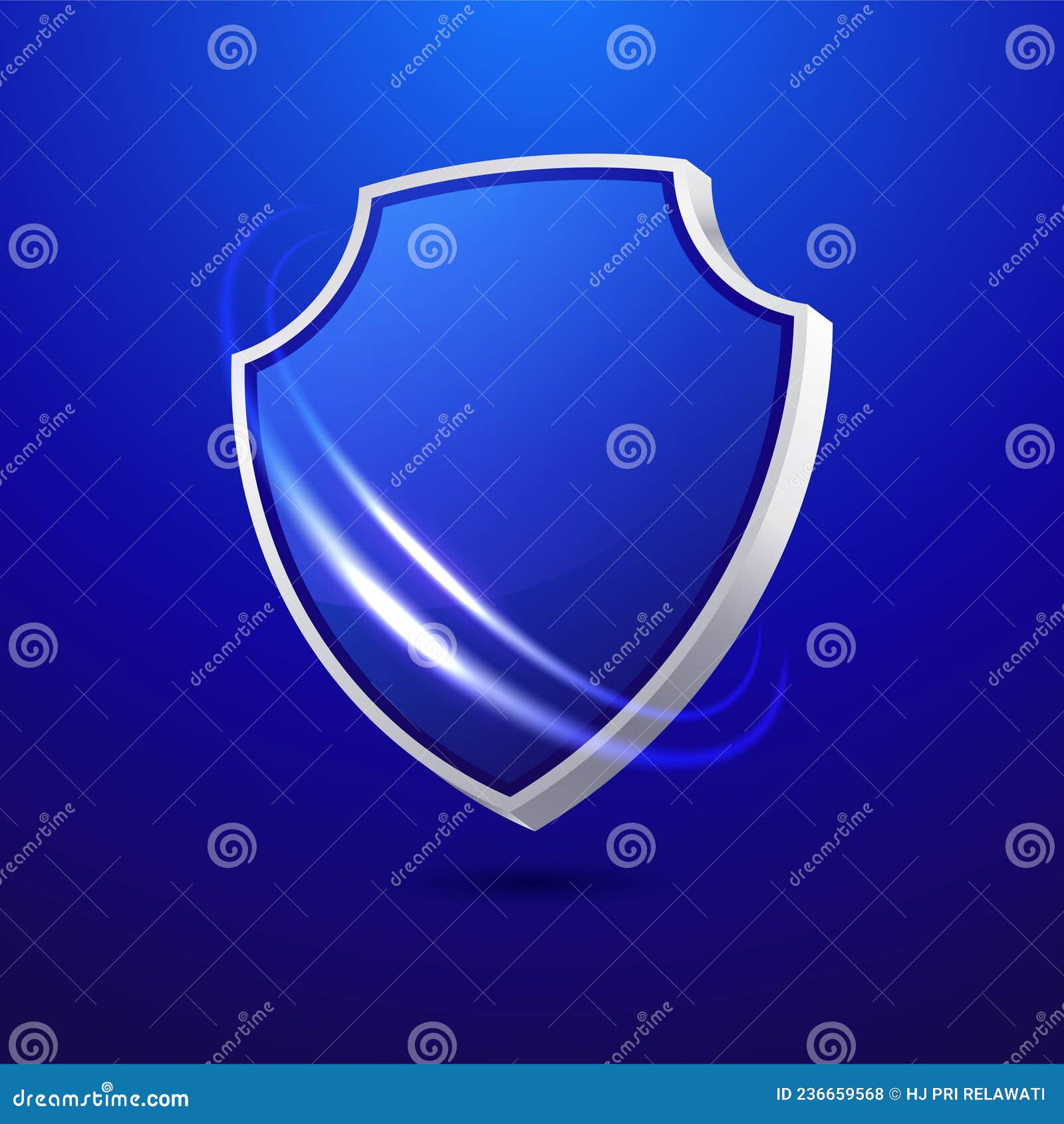 Glass Shield and Blue Lightning Stock Vector - Illustration of write ...