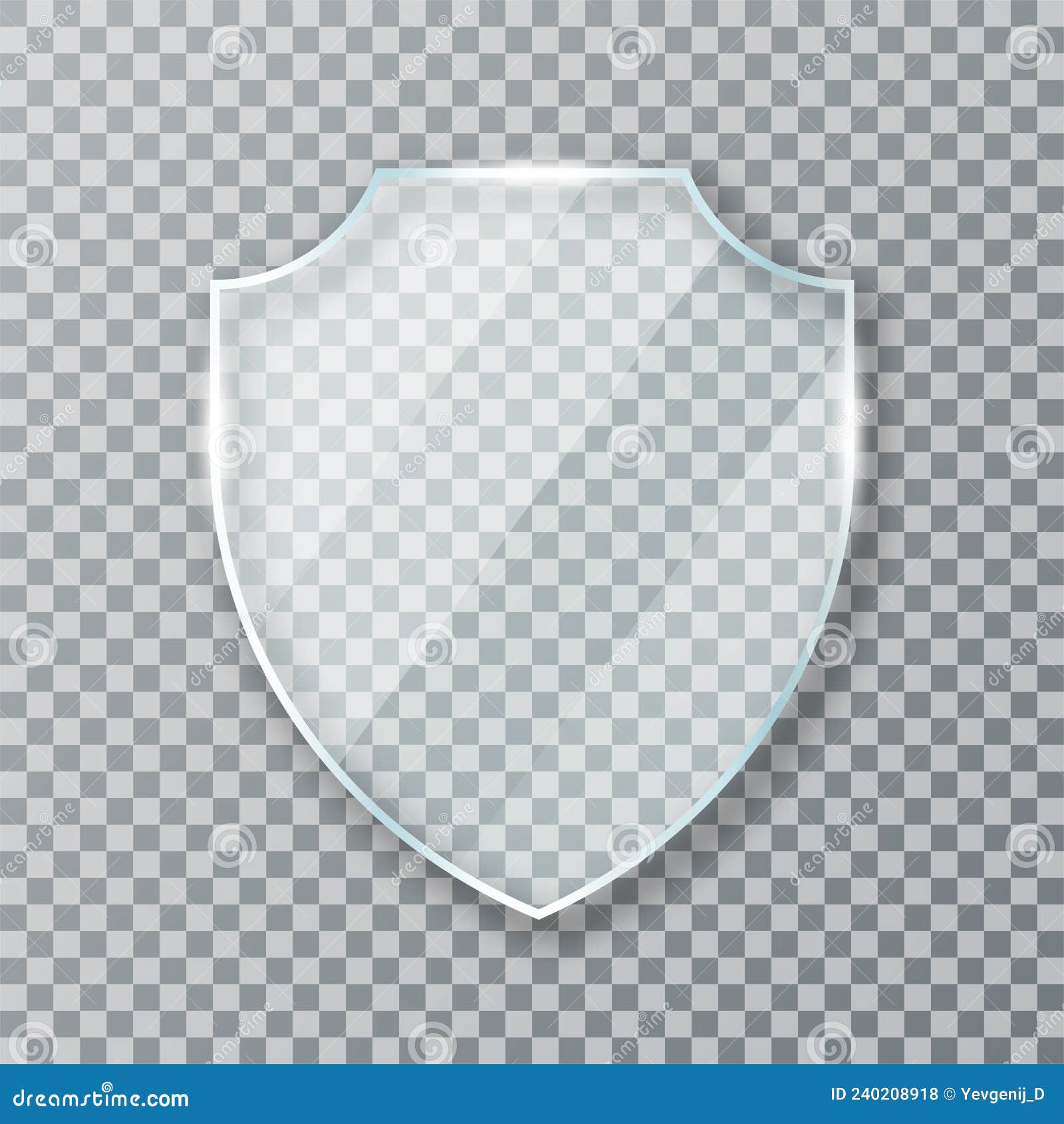 Glass Shield. Transparent Glass Shield and Acrylic Panel. Conceptual ...