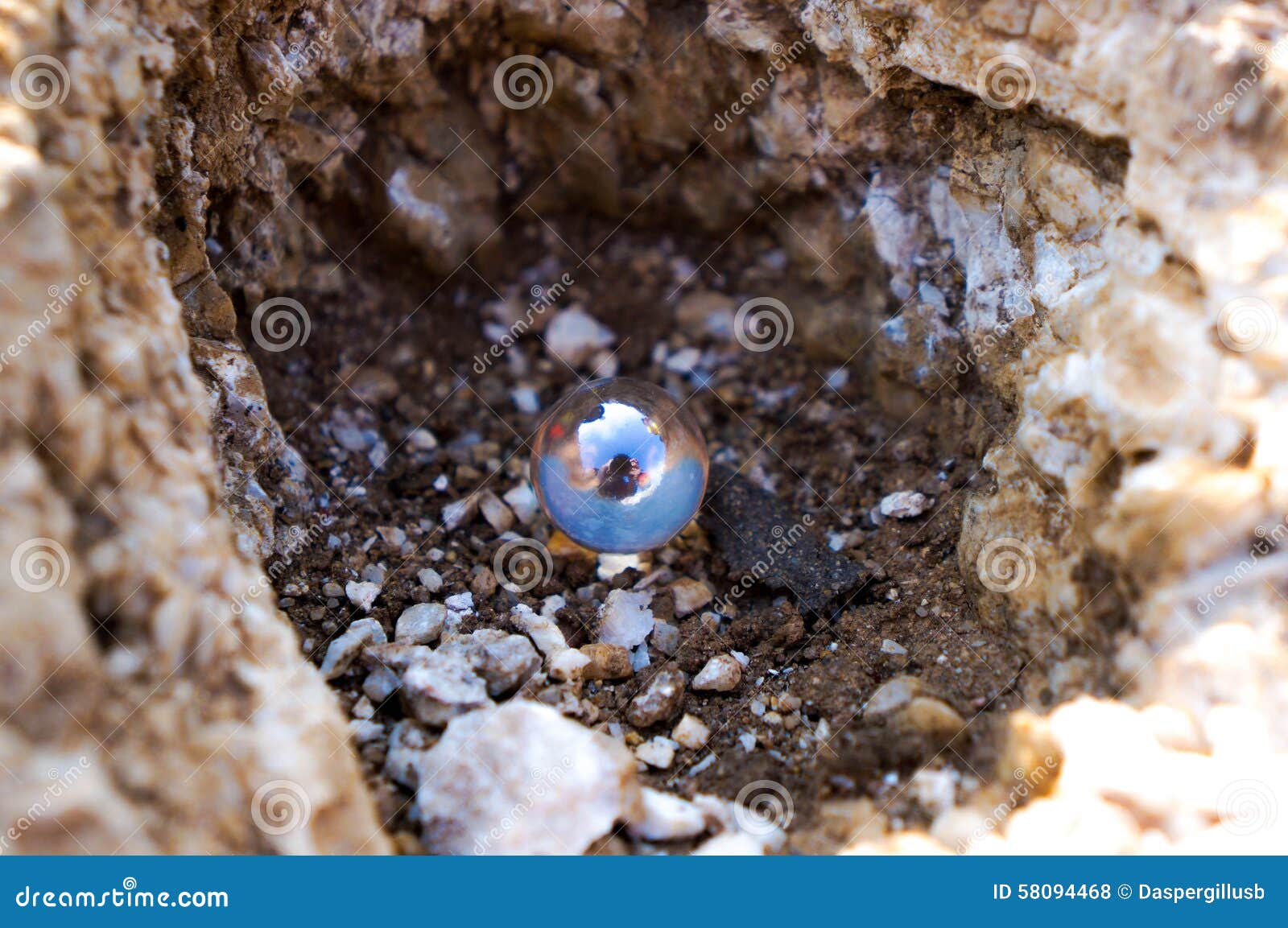Glass shpere stock photo. Image of hole, glass, trees - 58094468