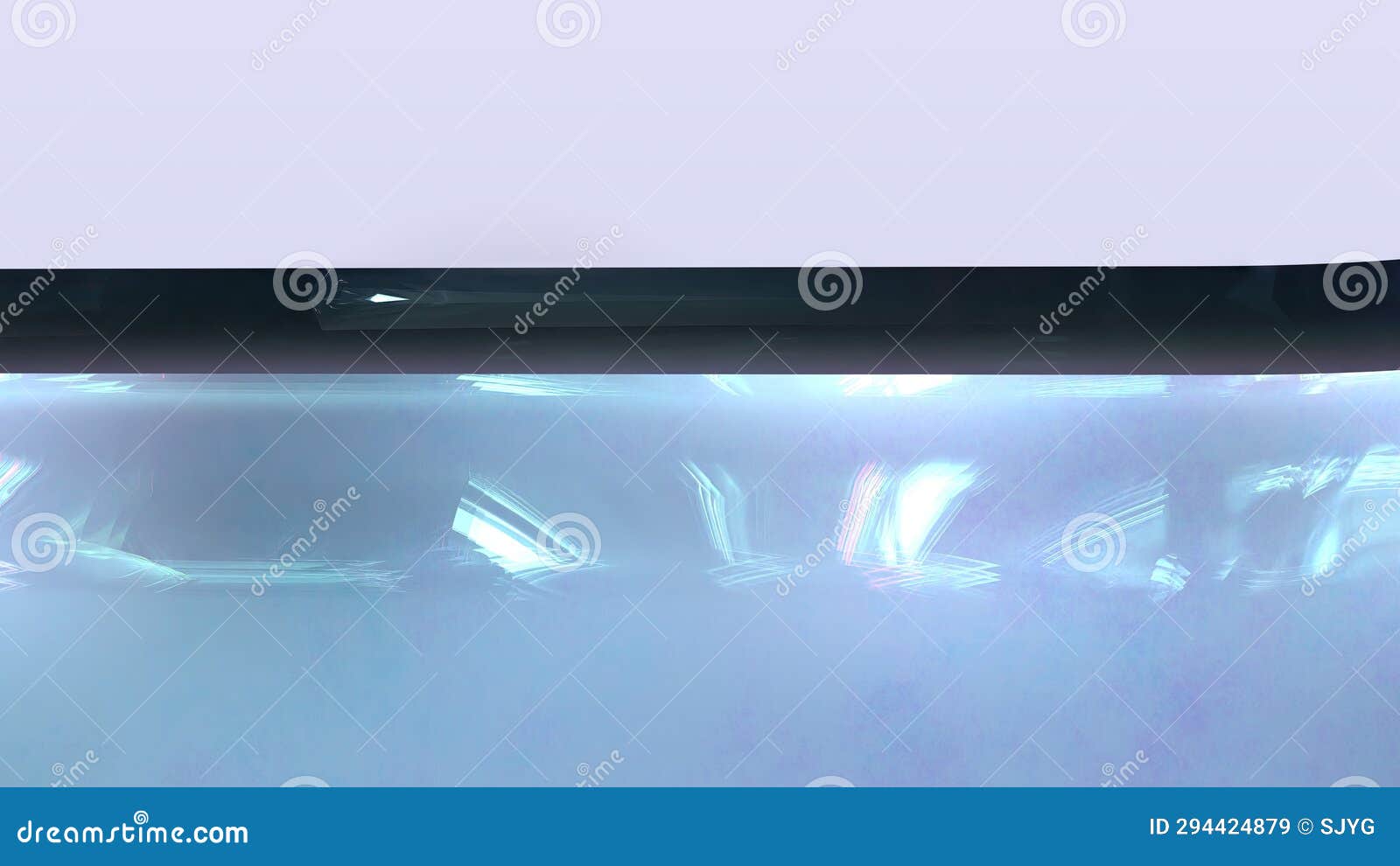 Glass Simple Geometry Prism Crystal Elegant Modern 3D Rendering Image ...