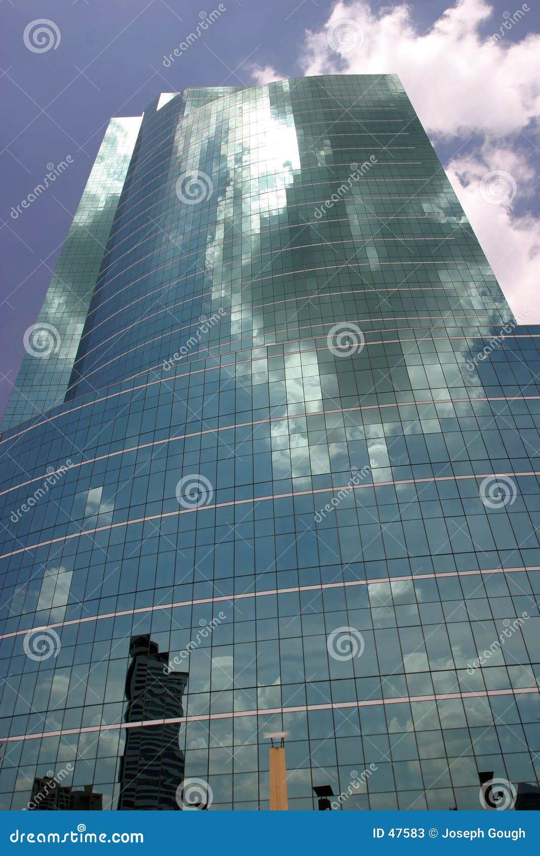 Glass & Sky 3 stock image. Image of office, rise, height - 47583