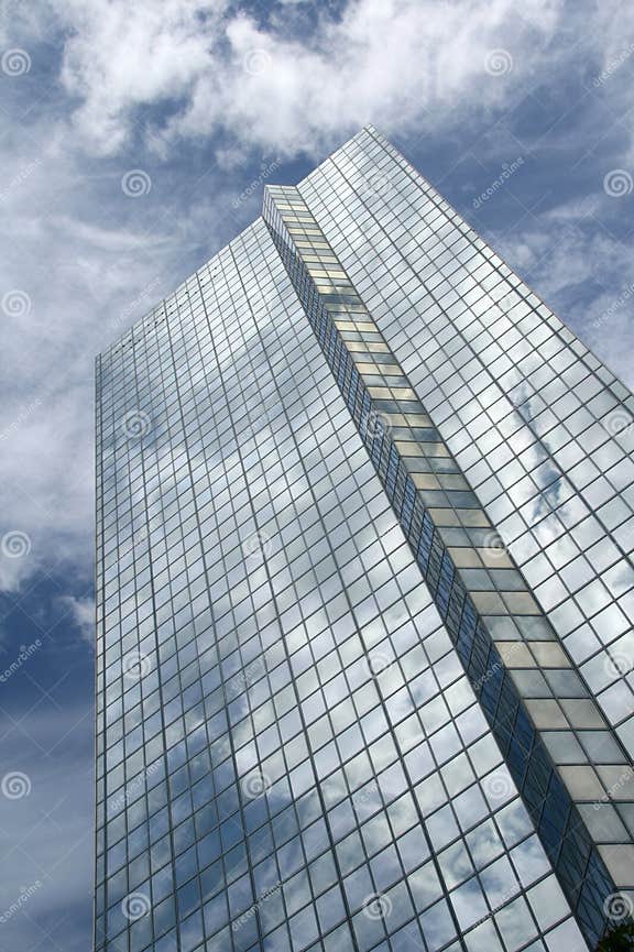 Glass skyscraper stock image. Image of capitalism, construction - 6100435
