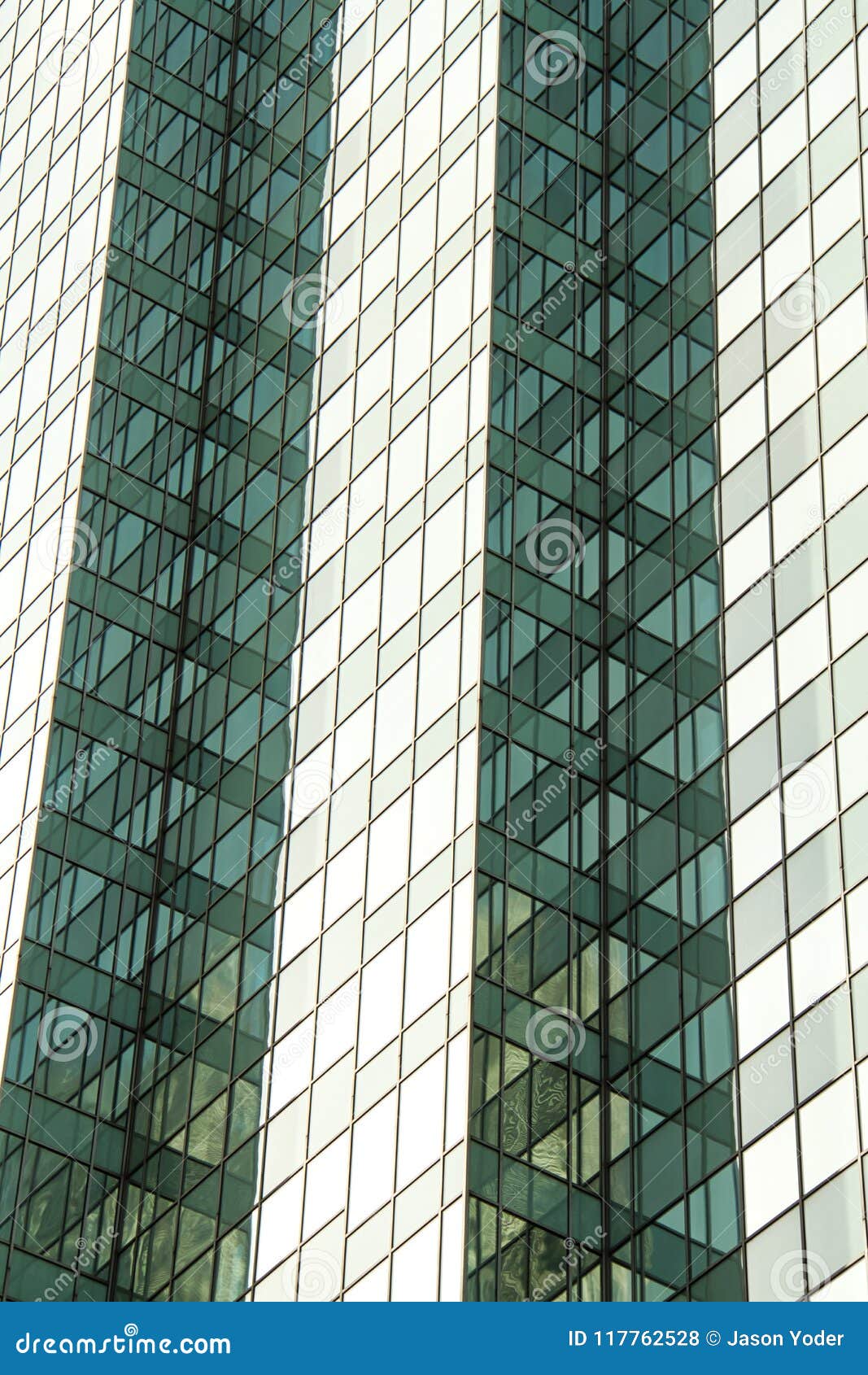 Glass Skyscraper with Multiple Angles Stock Photo - Image of glass ...