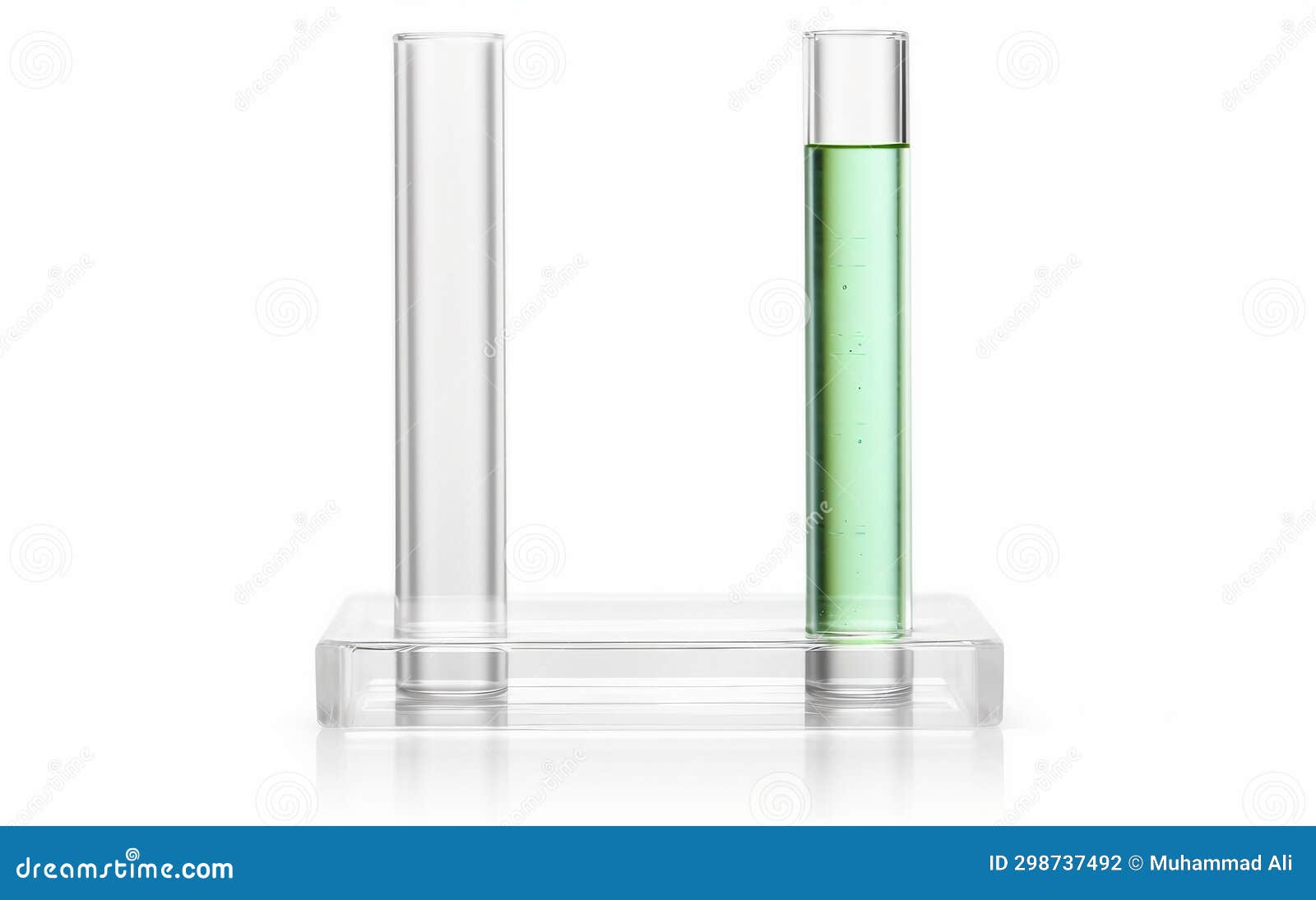 Glass Slide on White Background Stock Photo - Image of safety ...