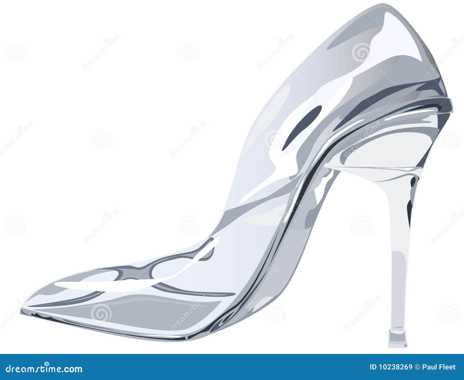 Glass Slipper Clipart