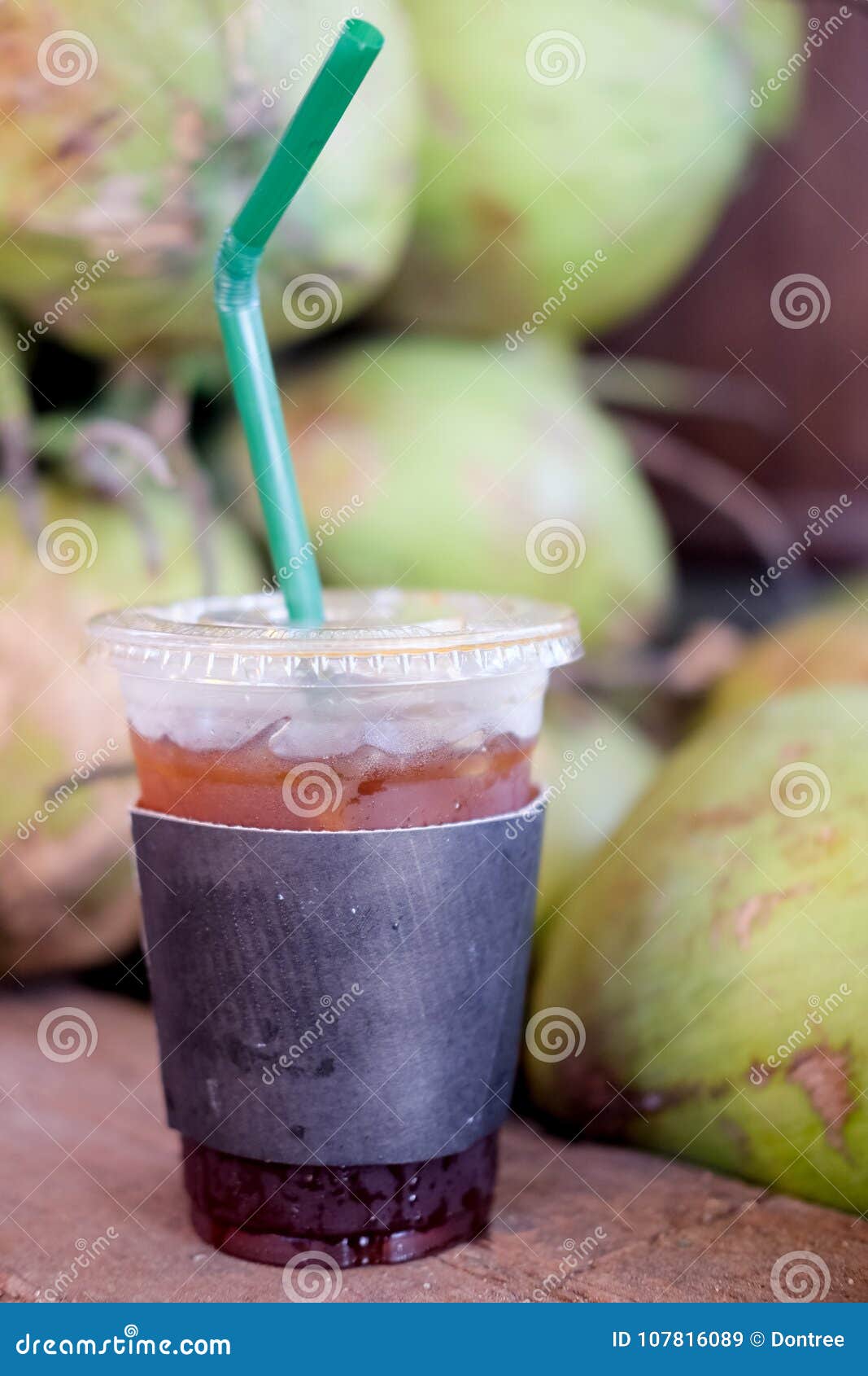 Glass Of Soft Drinks With Ice Stock Image Image Of Cold Caffeine 107816089