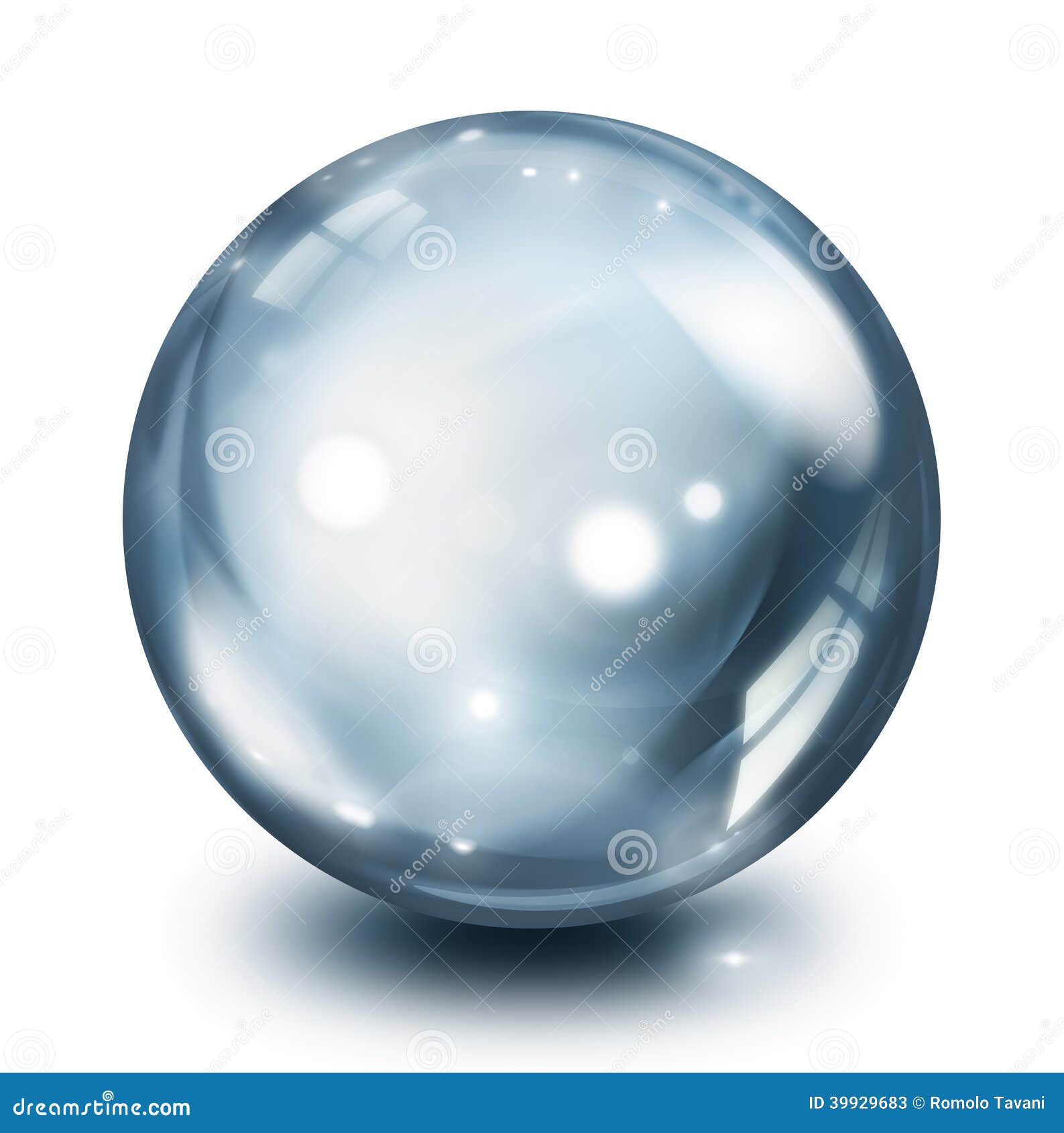 Glass Sphere Royalty-Free Stock Photo | CartoonDealer.com #46899279