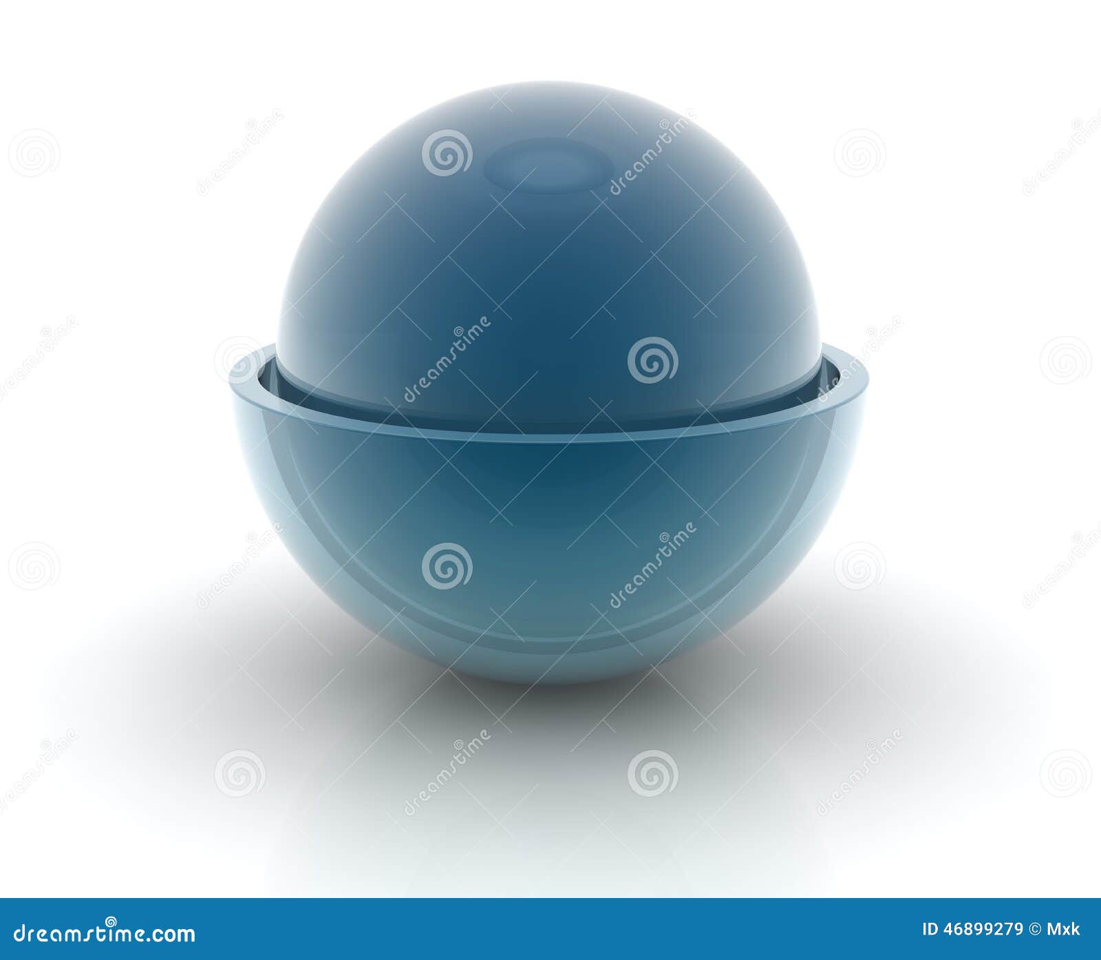 Glass Sphere Royalty-Free Stock Photo | CartoonDealer.com #46899279