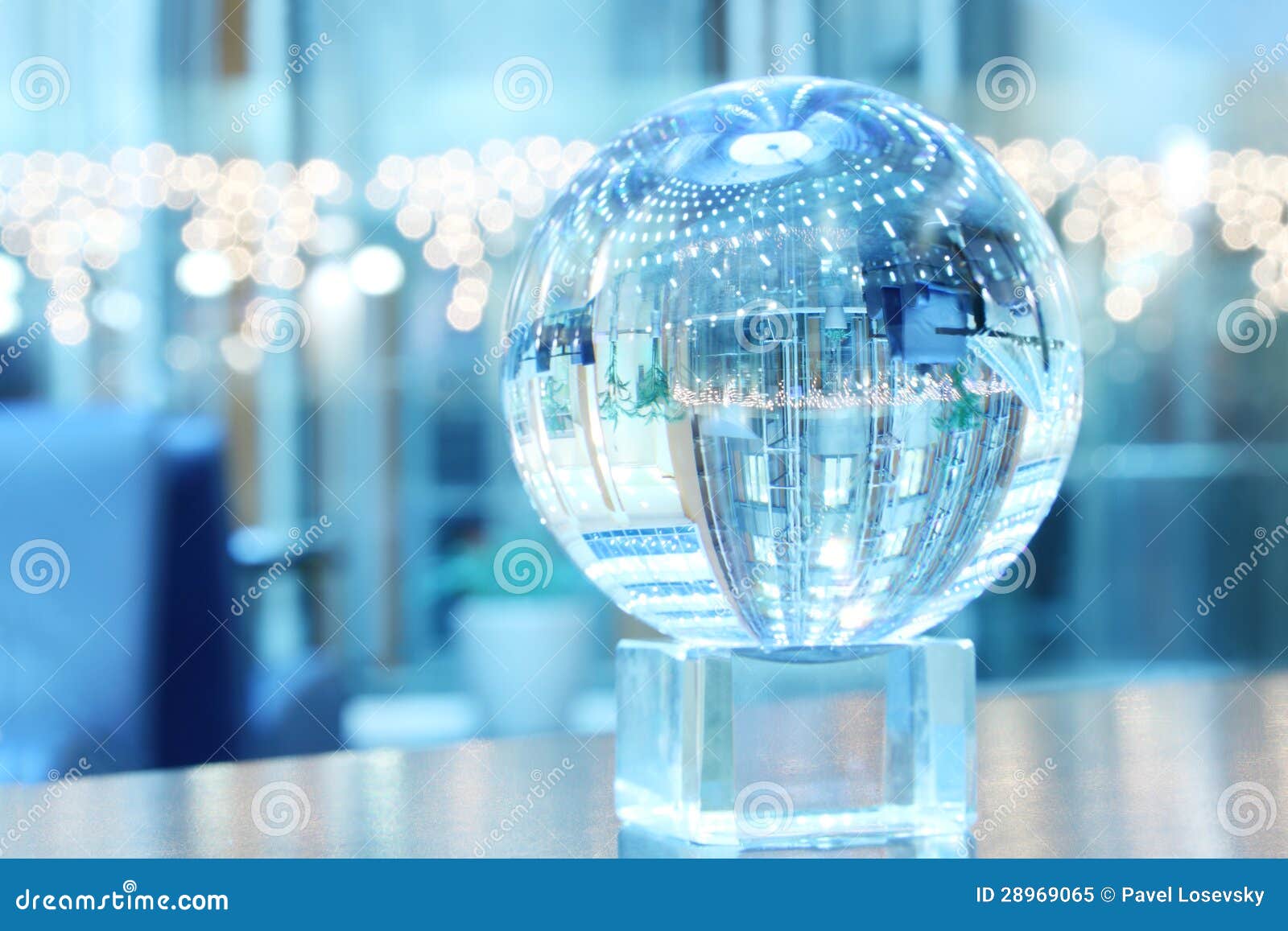 Glass Sphere With Pinnacles Desert Australia Royalty-Free Stock Image ...