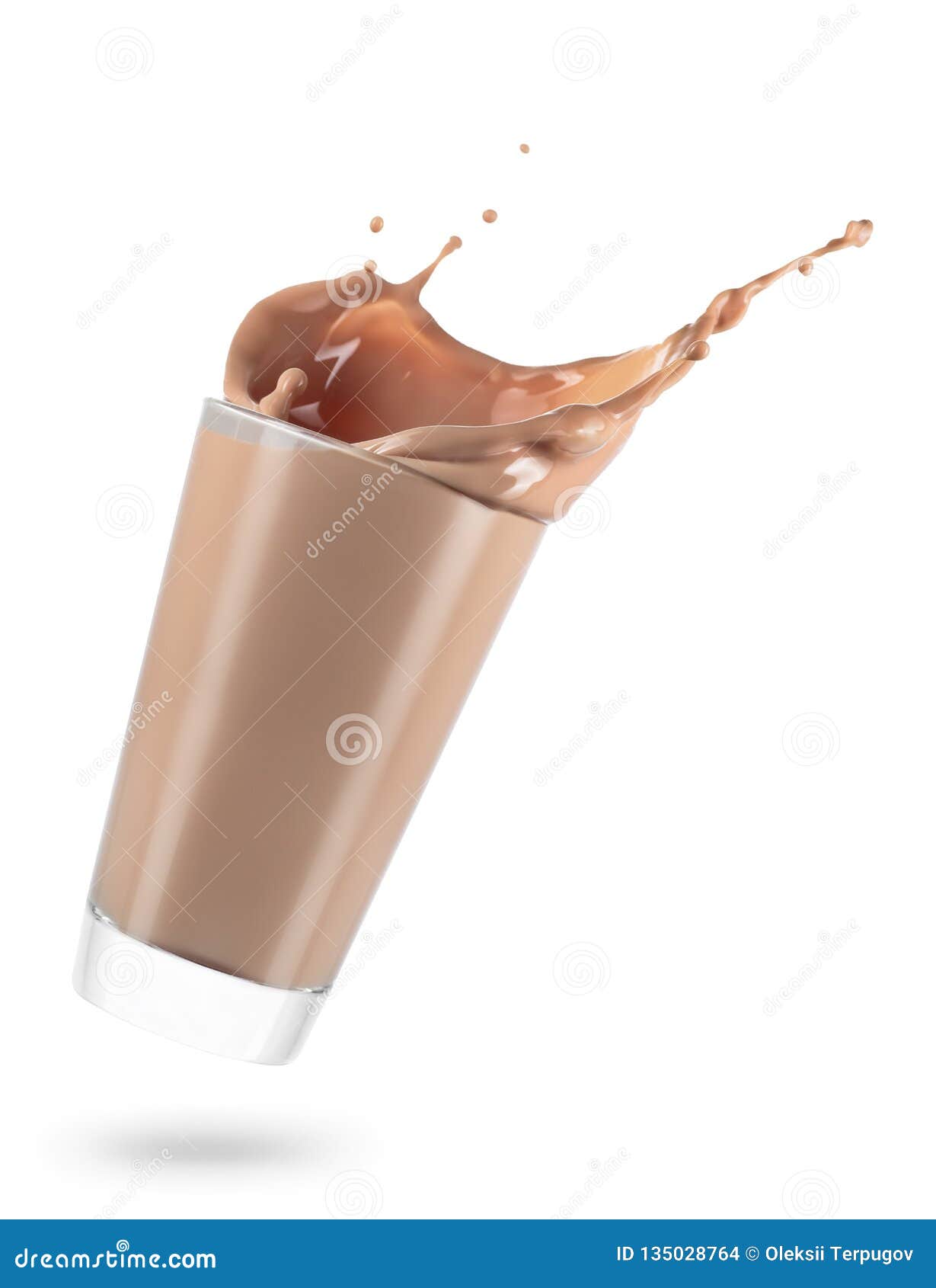 Spilled Chocolate Milk