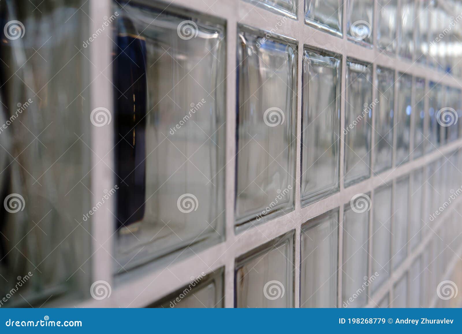 Glass Square Tile Wall, Close-up Background Stock Image - Image of ...
