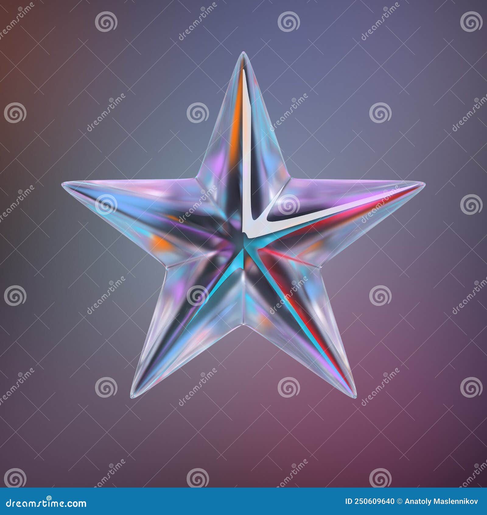 Glass Star Spheres Background Royalty-Free Illustration | CartoonDealer ...