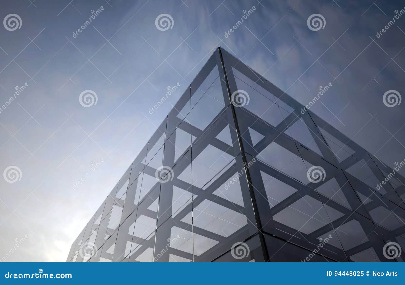 Glass & Steel Structure Stock Image - Image of steel, structure: 94448025