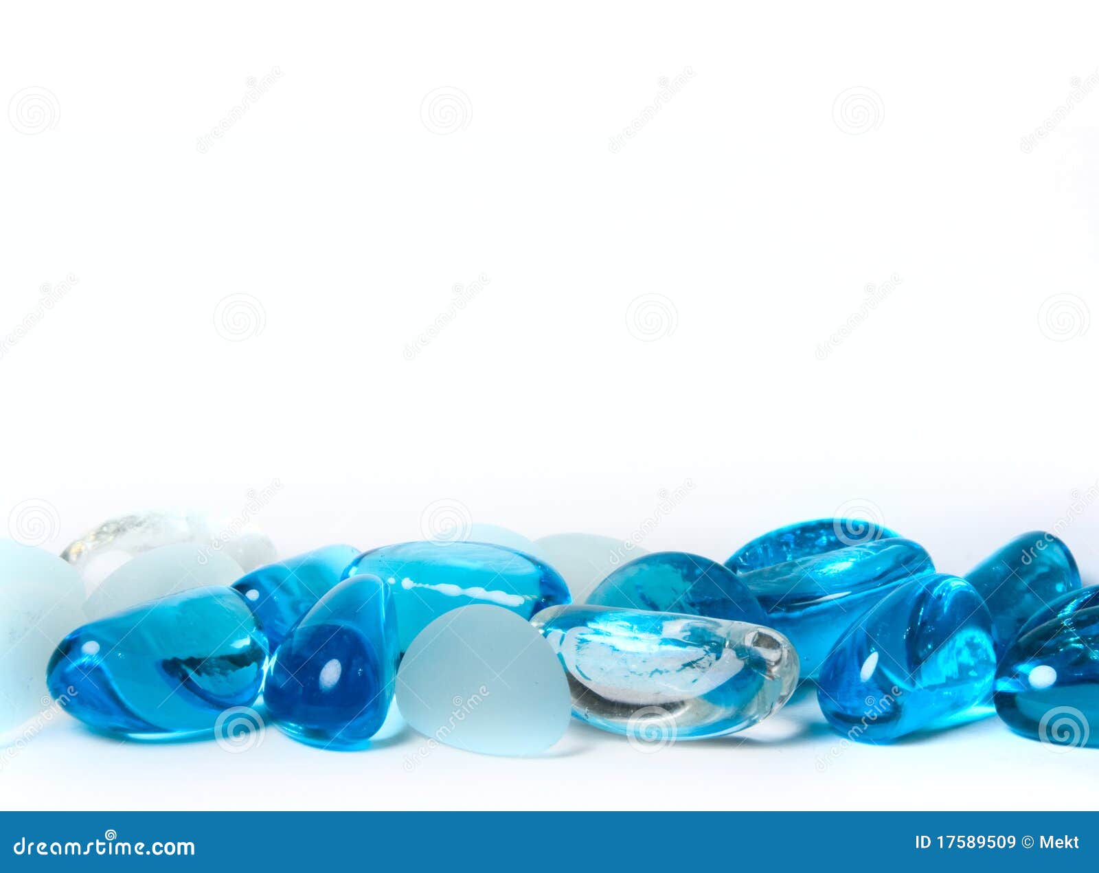 Glass stones stock image. Image of rocks, blue, glass - 17589509