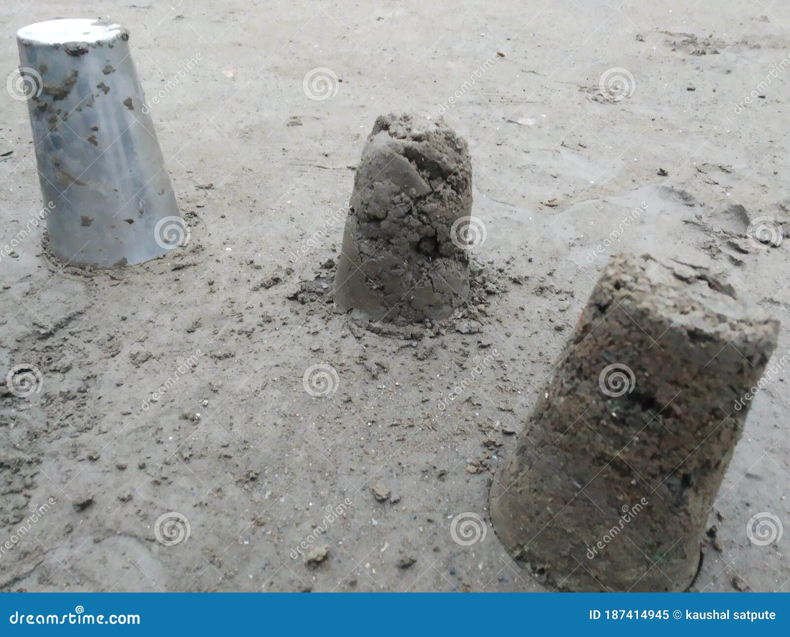 Glass Structure Made from Soil Stock Image - Image of floor, temple ...