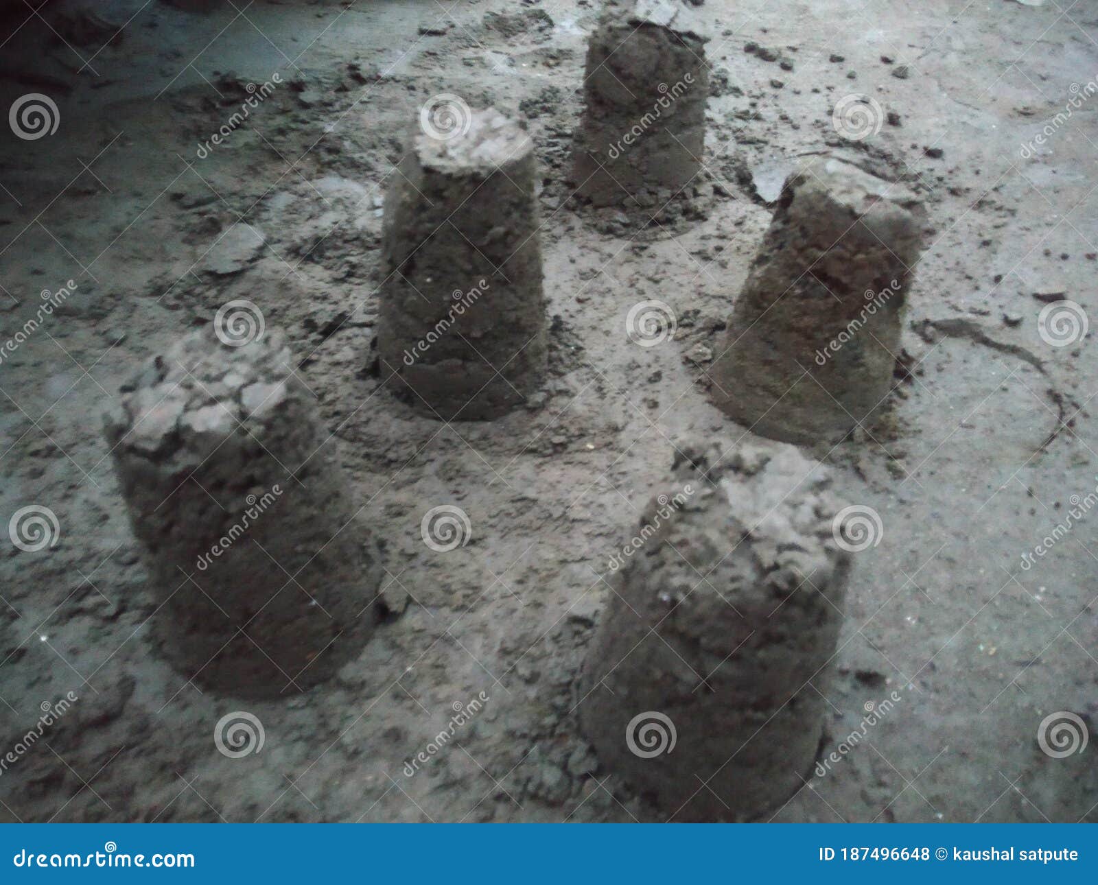 Glass Structure Made from Soil Stock Photo - Image of soil, flooring ...