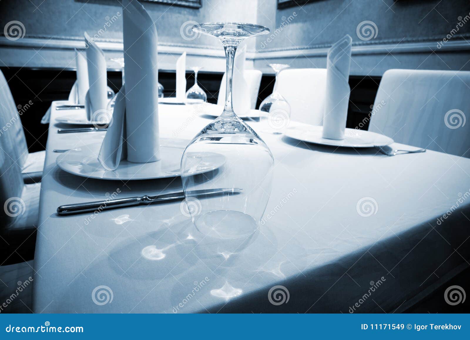 Glass on a table stock image. Image of dinnerware, modern - 11171549