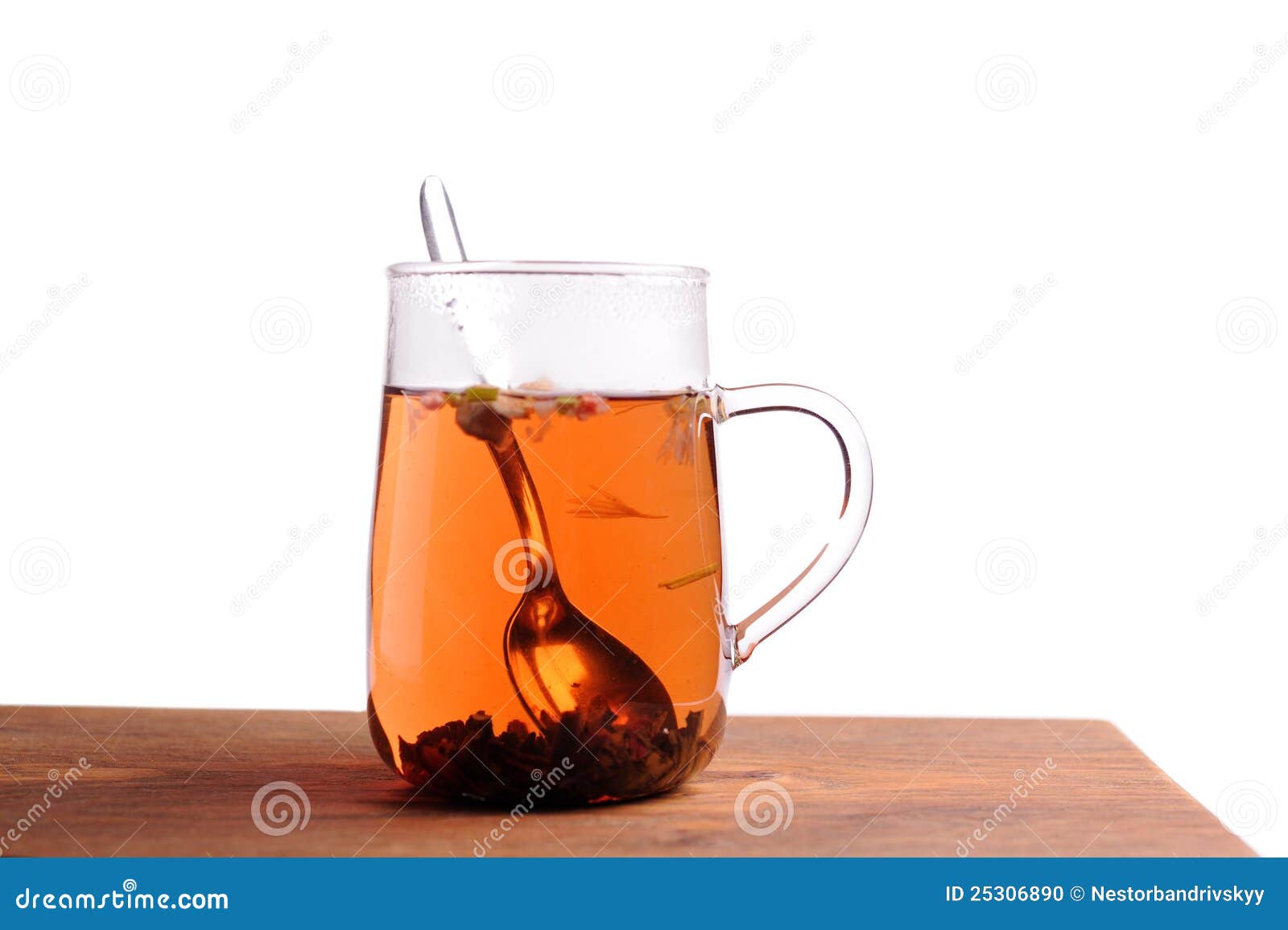 Glass of tea stock photo. Image of glass, herb, brown - 25306890