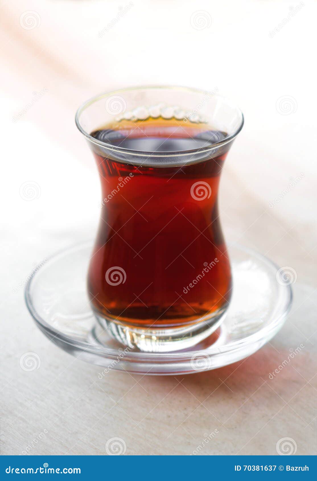 Glass tea cup Armudu stock image. Image of refreshing - 70381637