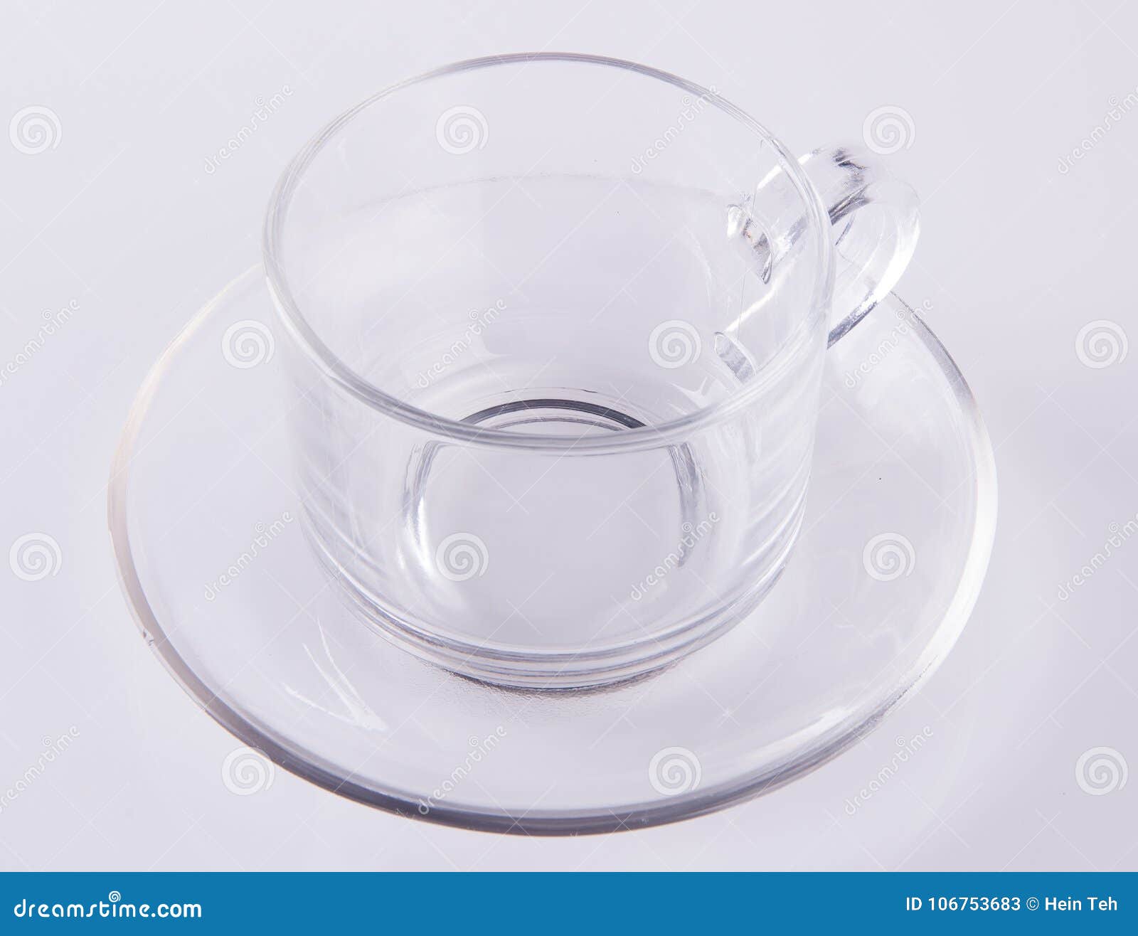 Glass or Tea Glass Cup on a Background. Stock Image - Image of crystal ...