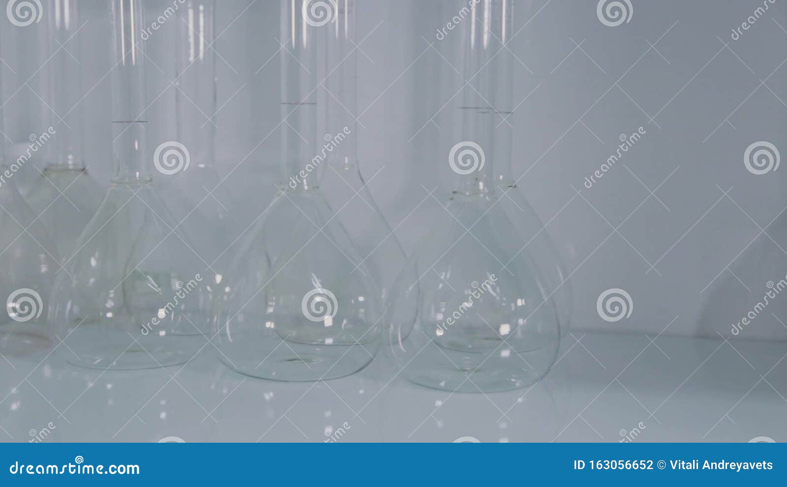 Glass Test Tubes in a Science Laboratory. Stock Footage - Video of ...