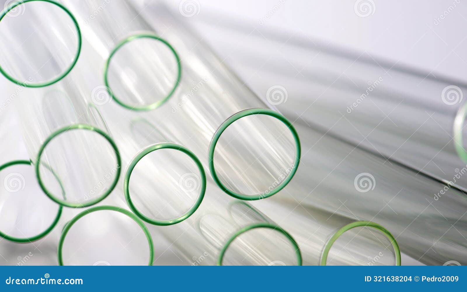 Glass Test Tubes Stacked in a Laboratory Countertop Stock Photo - Image ...