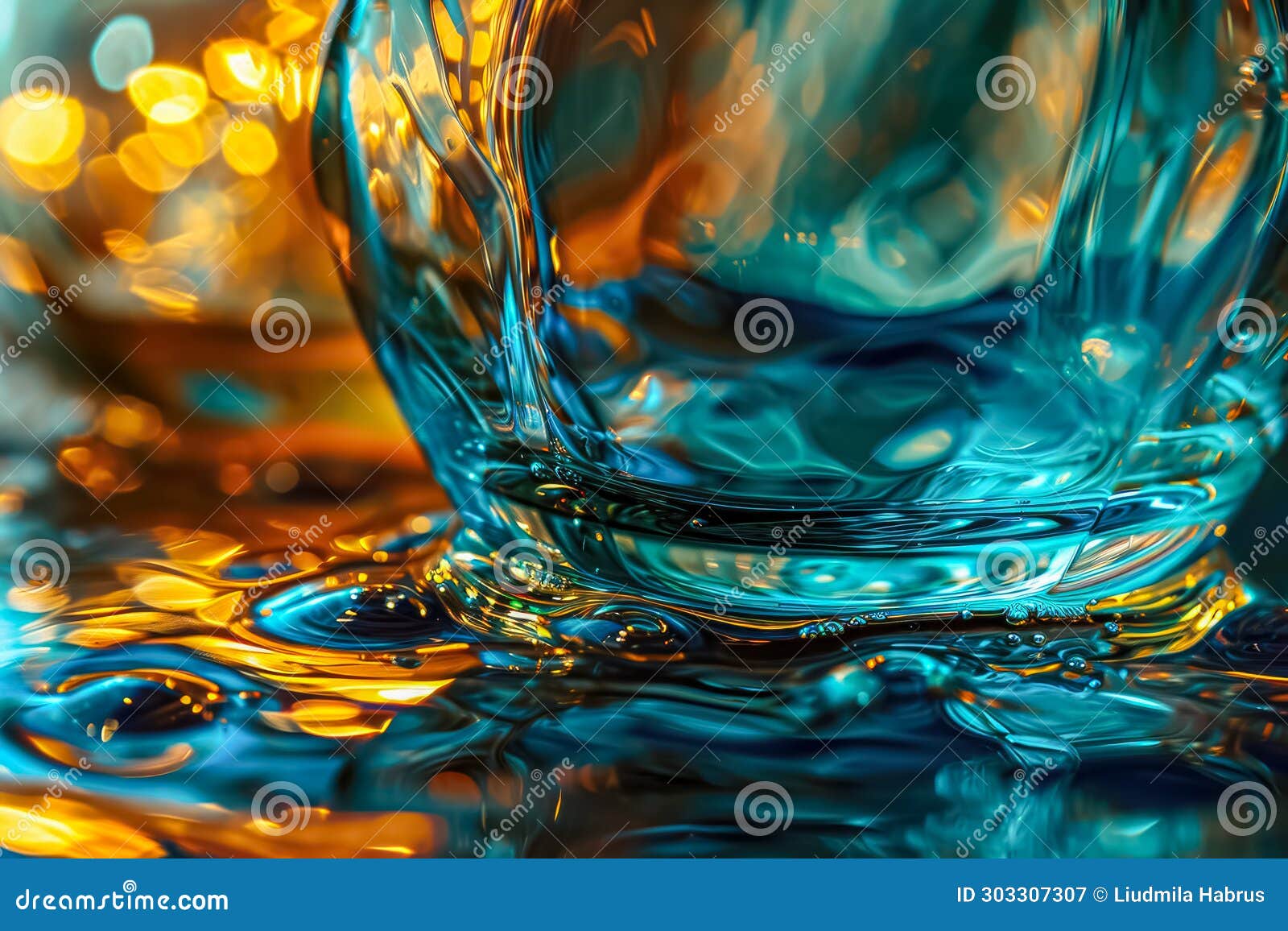 Glass Texture with Reflections and Distortions Stock Illustration ...