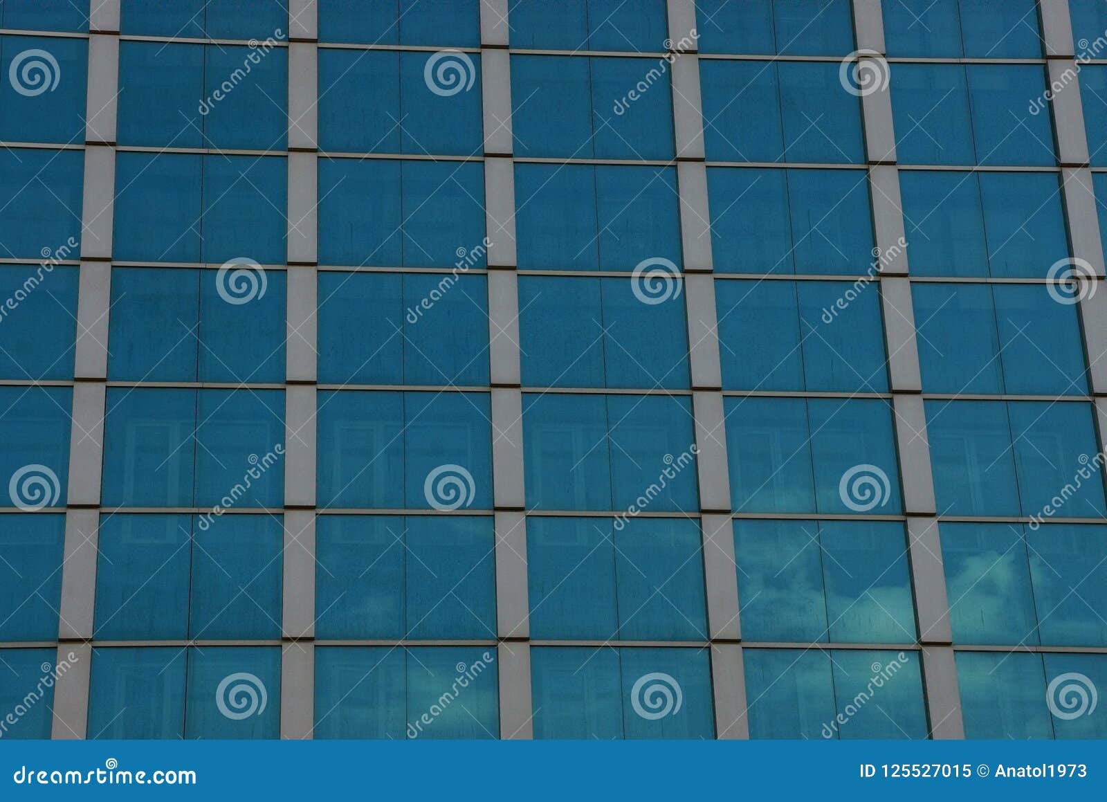 Blue Glass Window Texture