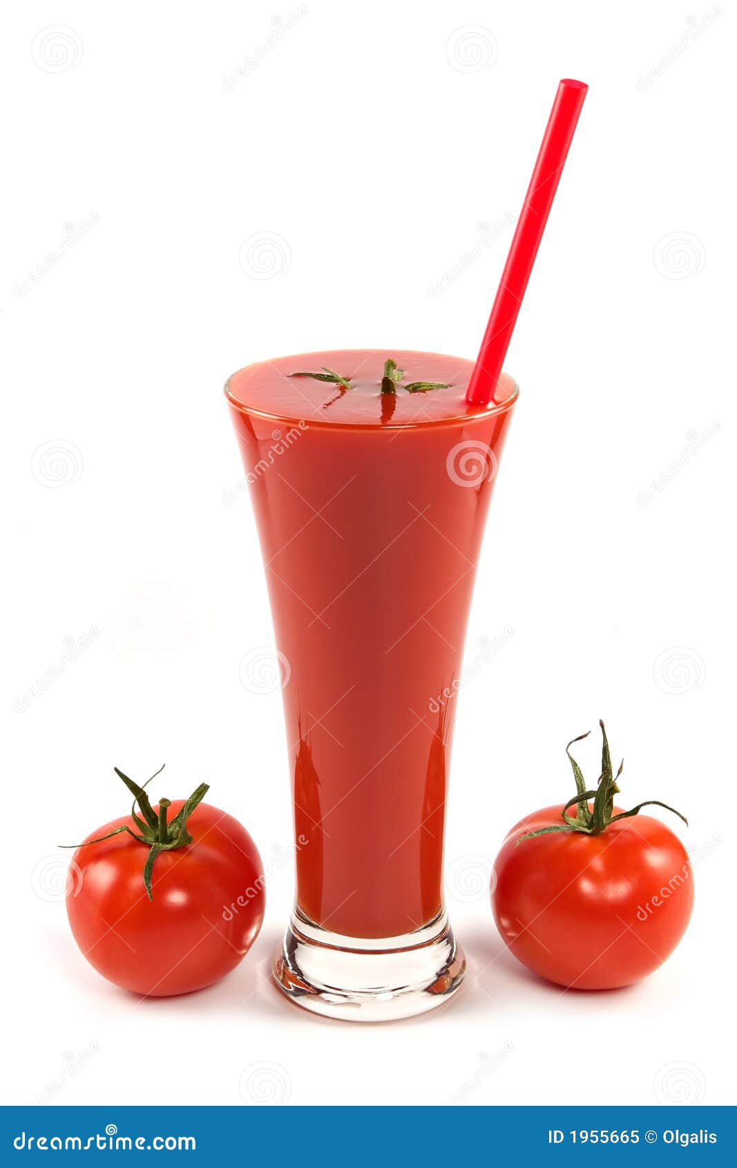 Glass of tomato juice stock image. Image of garnish, freshness - 1955665