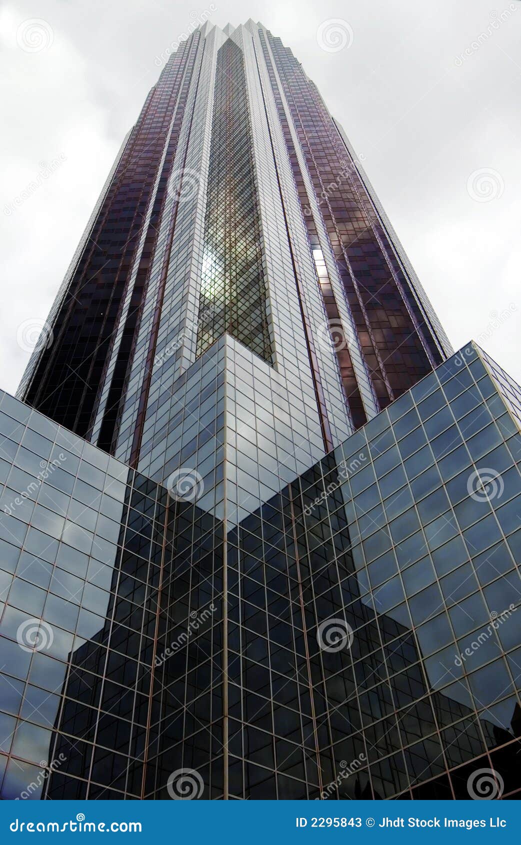 Glass Tower stock image. Image of windows, towering, architecture - 2295843