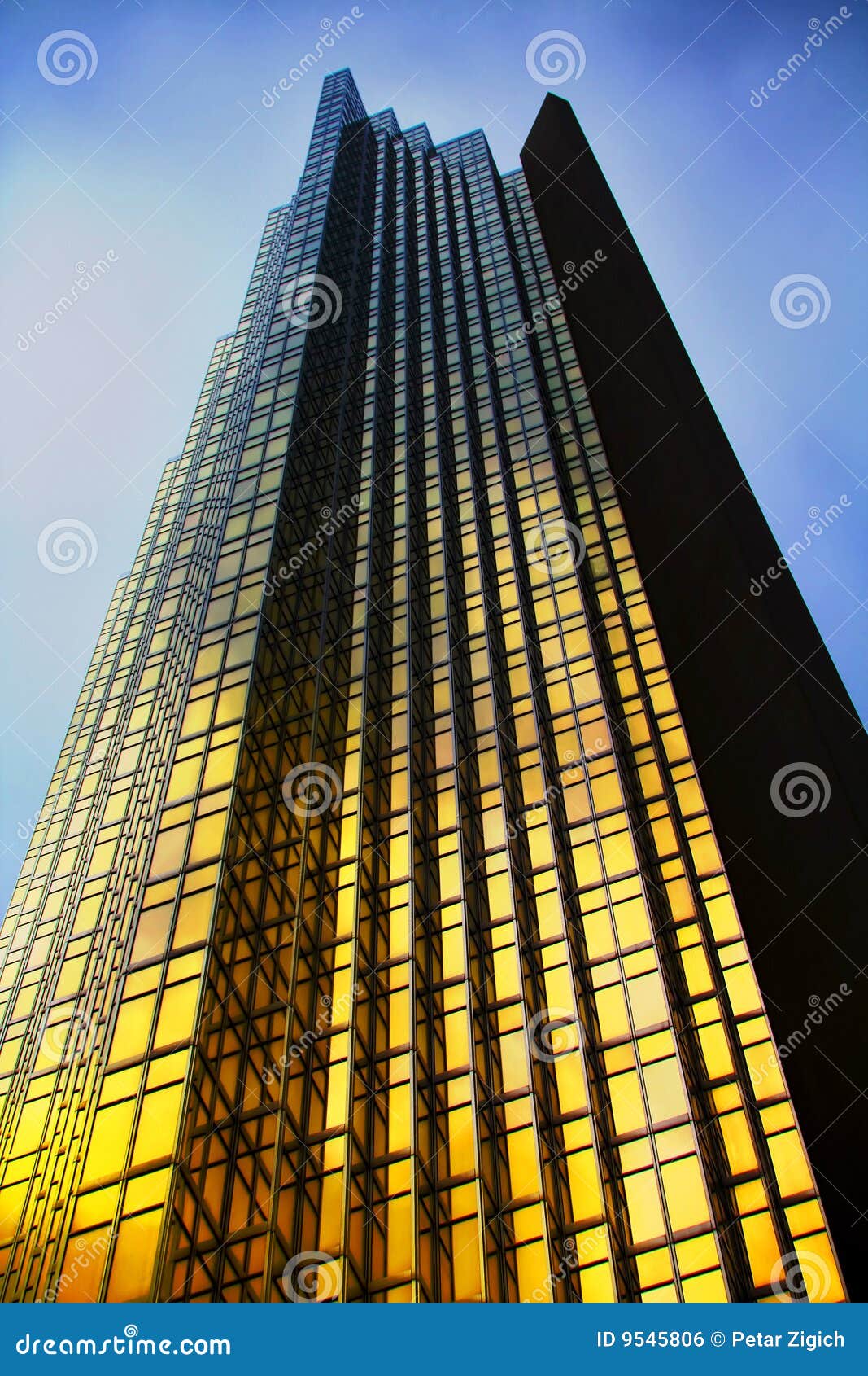 Glass tower stock photo. Image of high, cityscape, city - 9545806