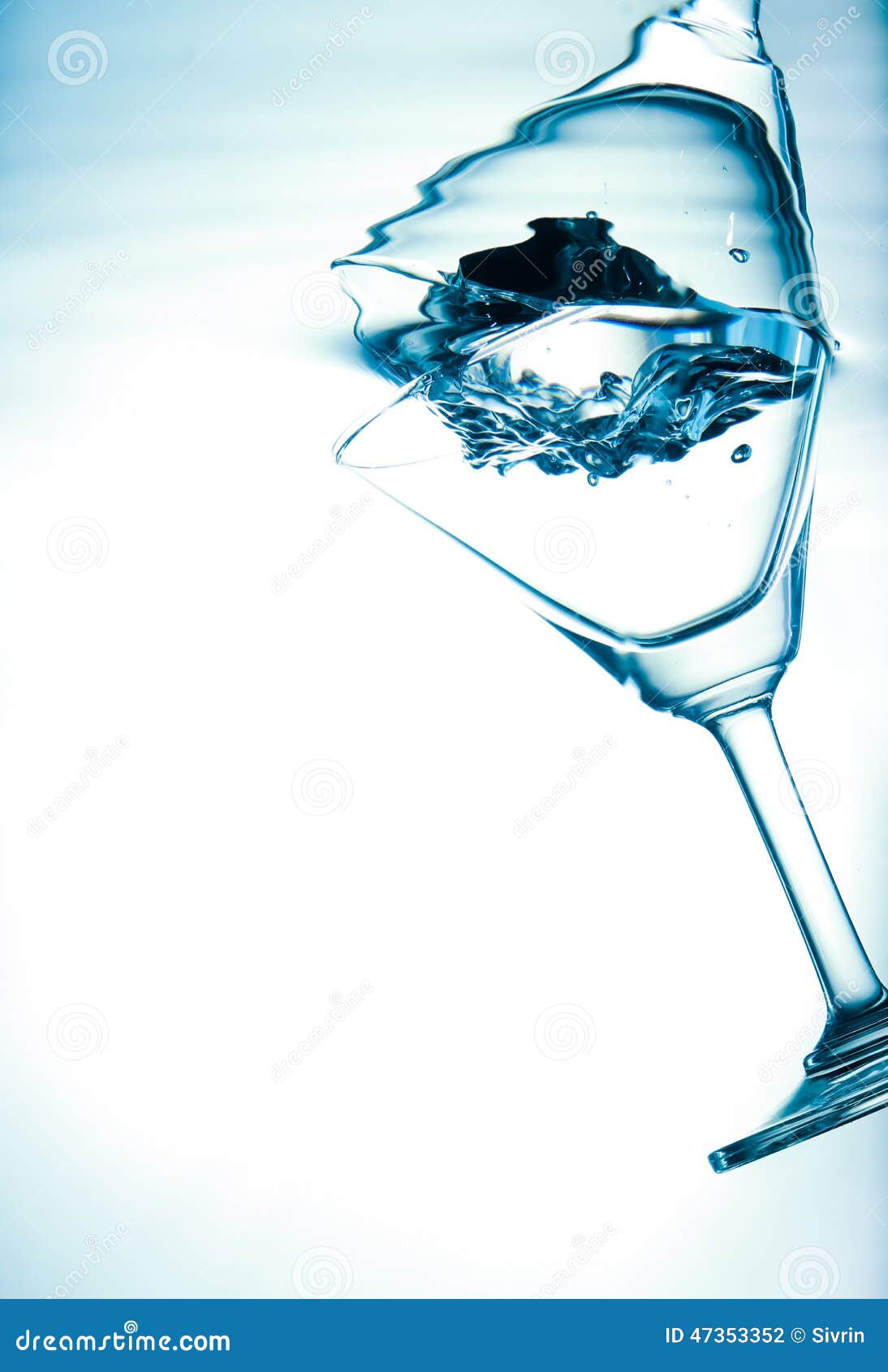 Glass underwater. stock photo. Image of natural, water - 47353352