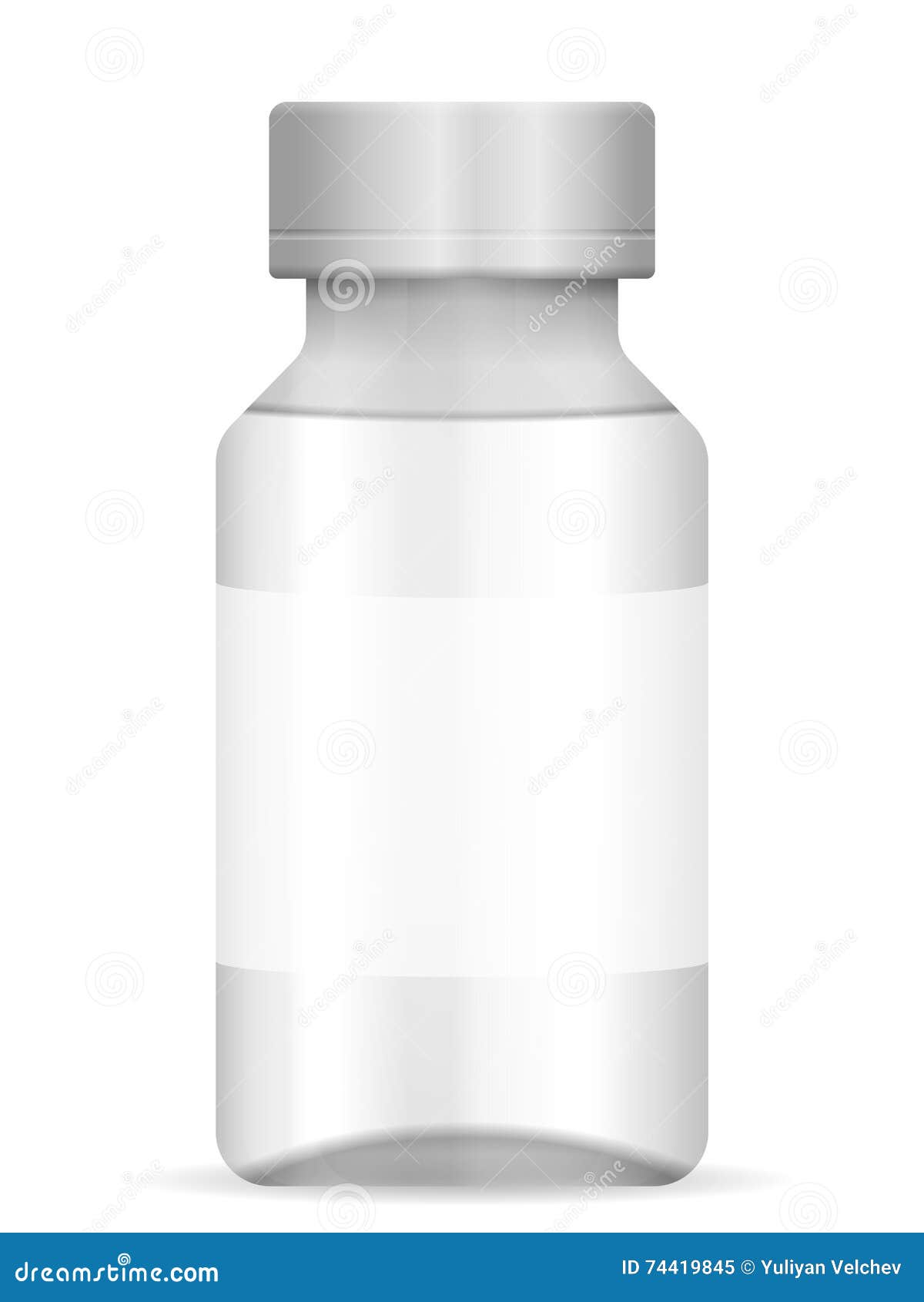 Glass Vial Cartoon Vector | CartoonDealer.com #74419845