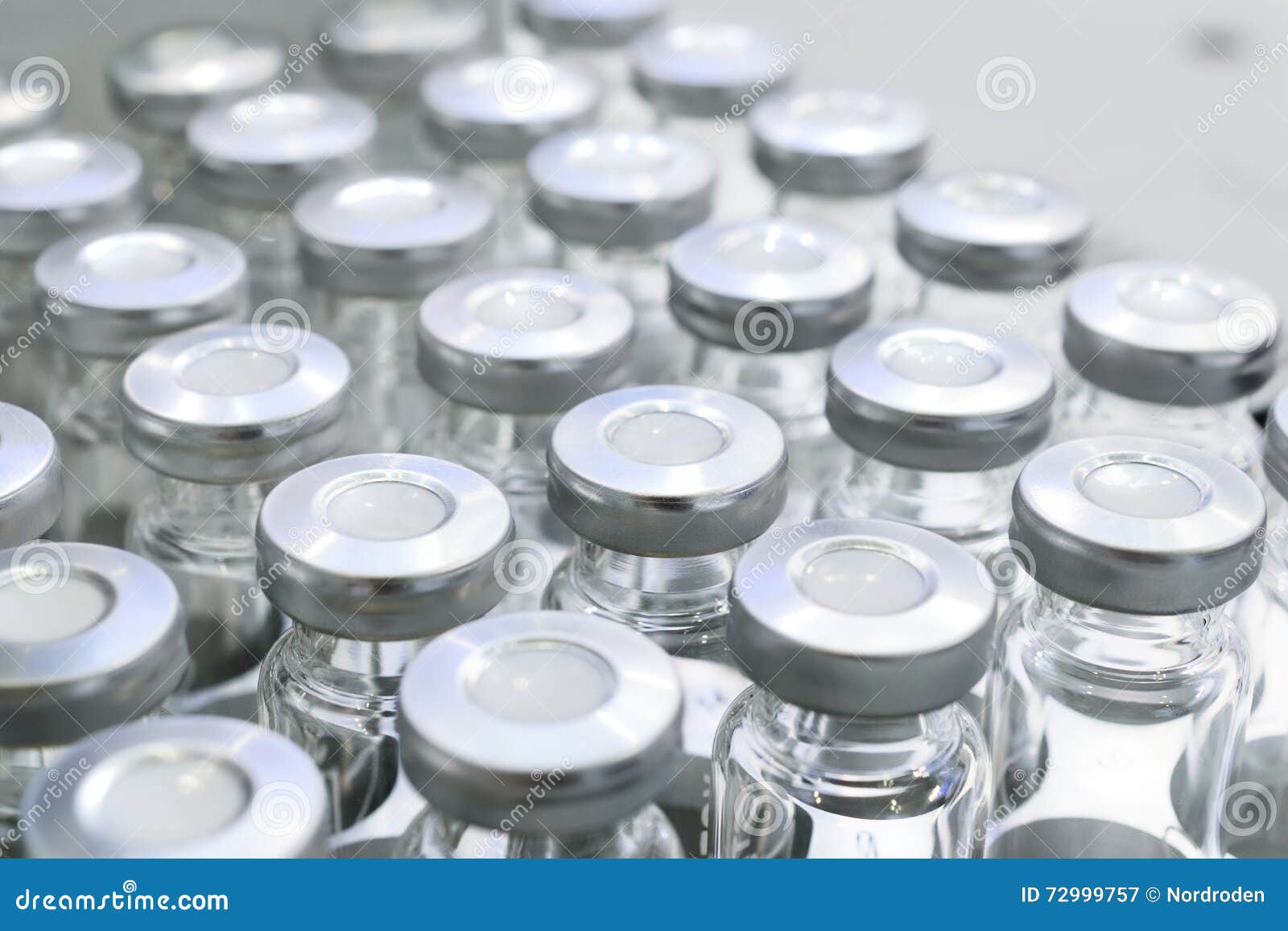 Glass Vials for Liquid Samples. Stock Image - Image of background ...