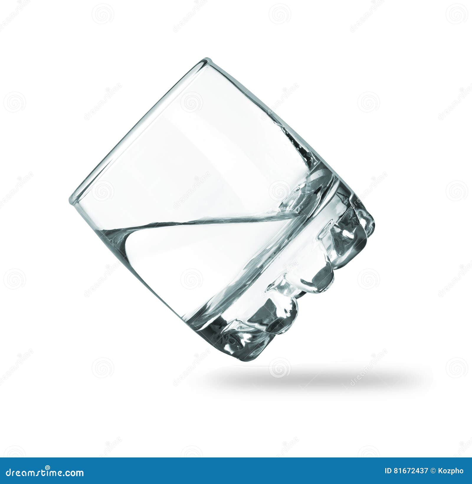 Glass of Vodka Isolated on White Stock Image - Image of refreshment ...