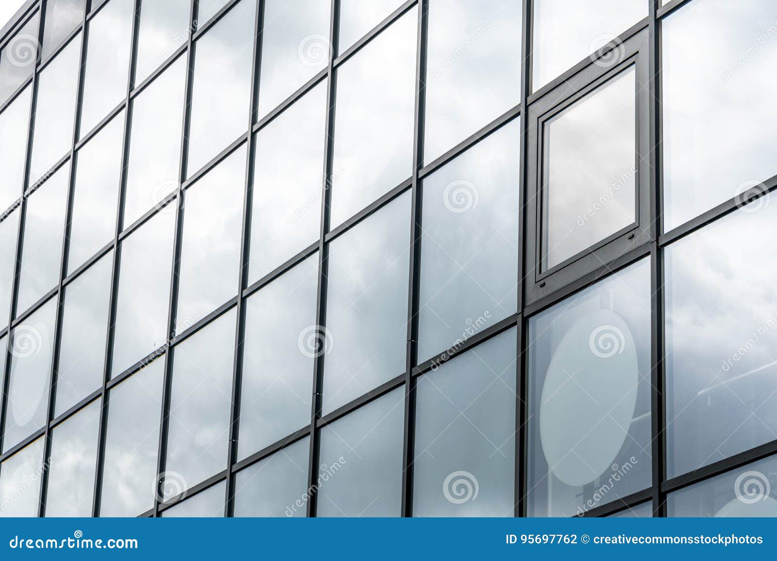 Glass Wall Picture. Image: 95697762