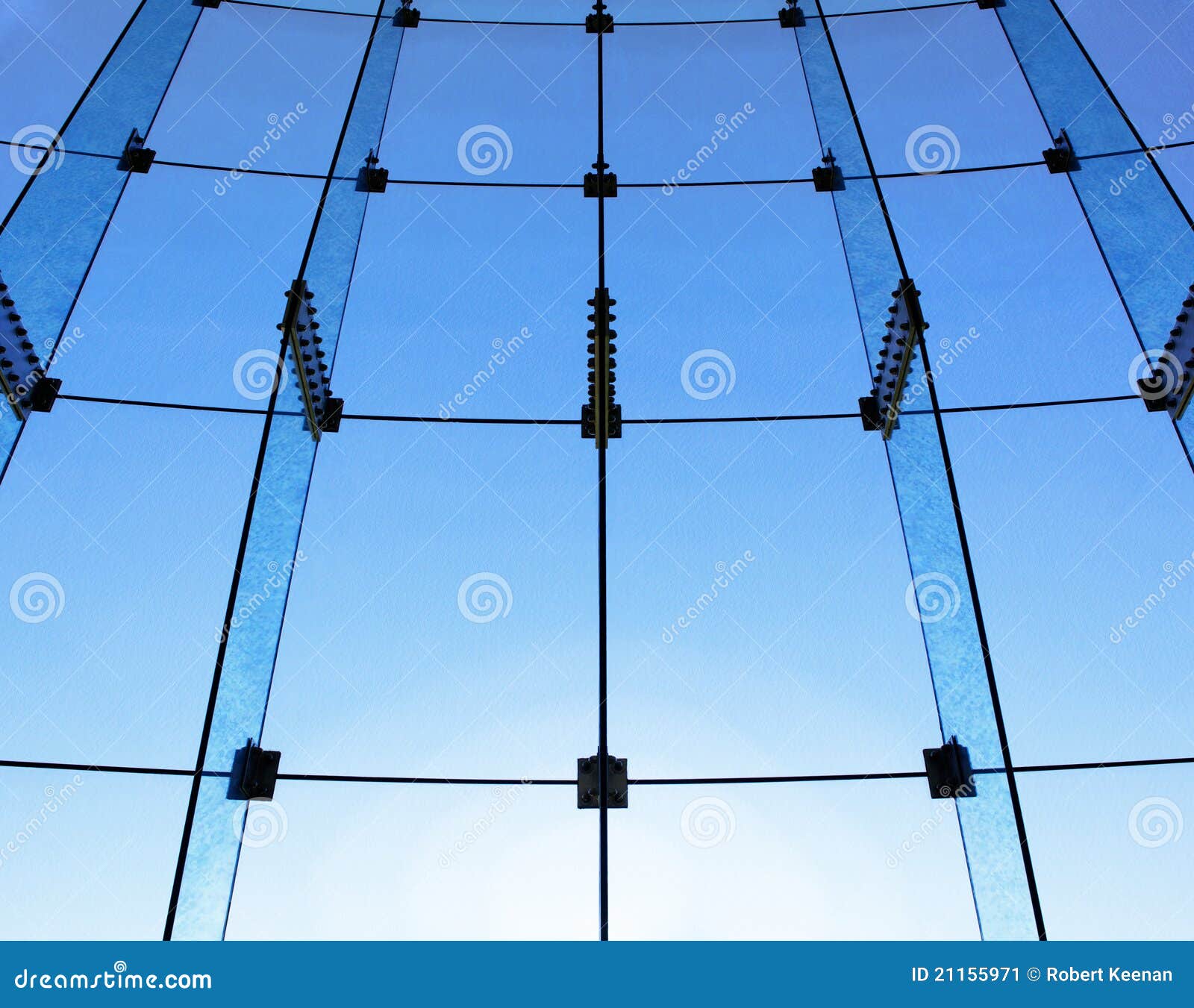 Wall Structure Inside Of Unfinished 2 Storey Office Building In ...